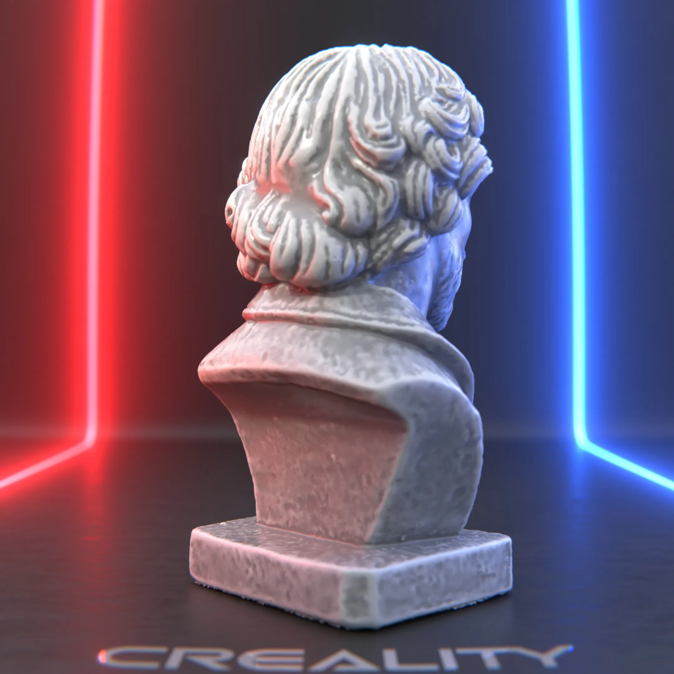 3D Printer Files | 3MF File | Shakespeare Bust | Creality Cloud