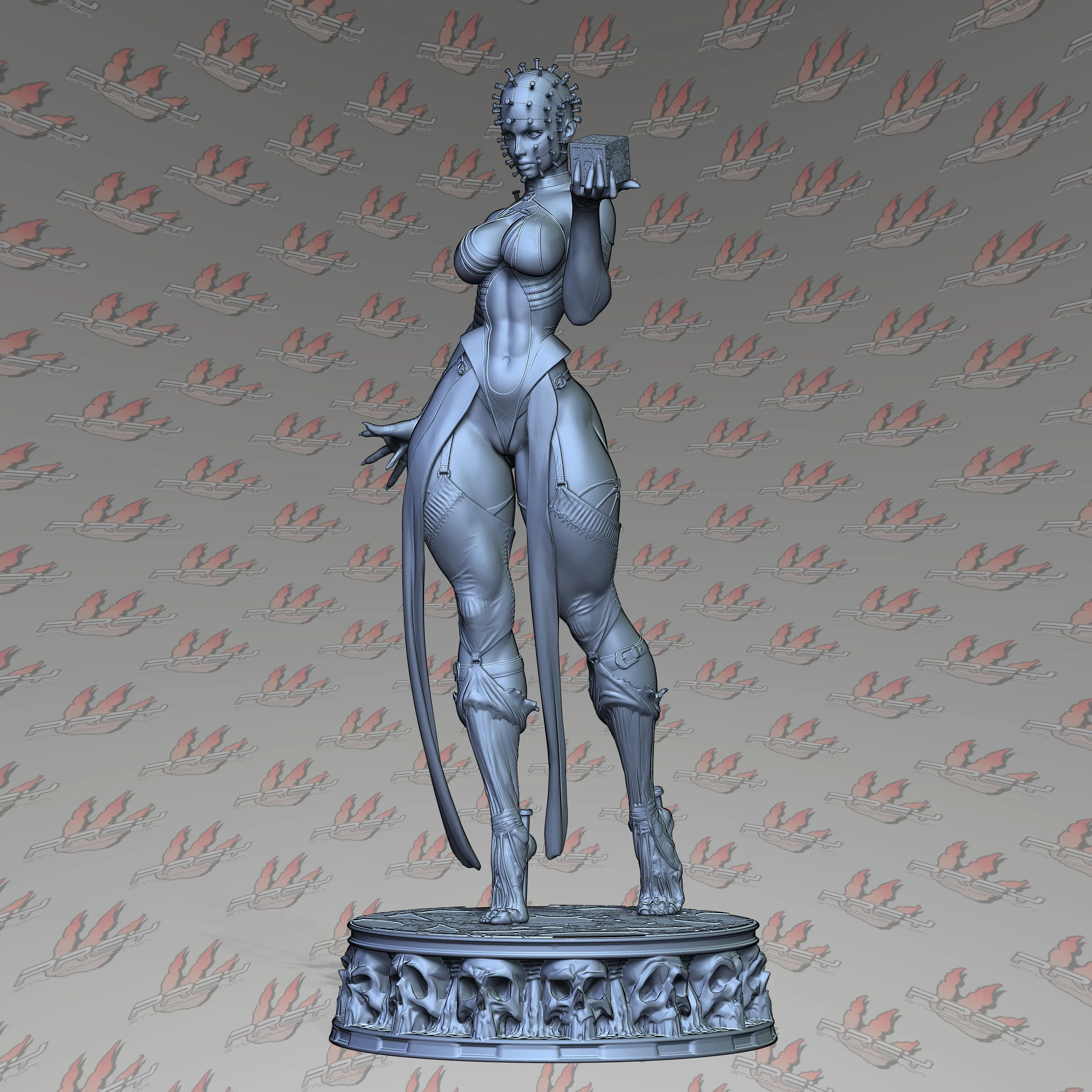 Characters & Creatures STL Download - PINHEAD GIRLby PREYstudio