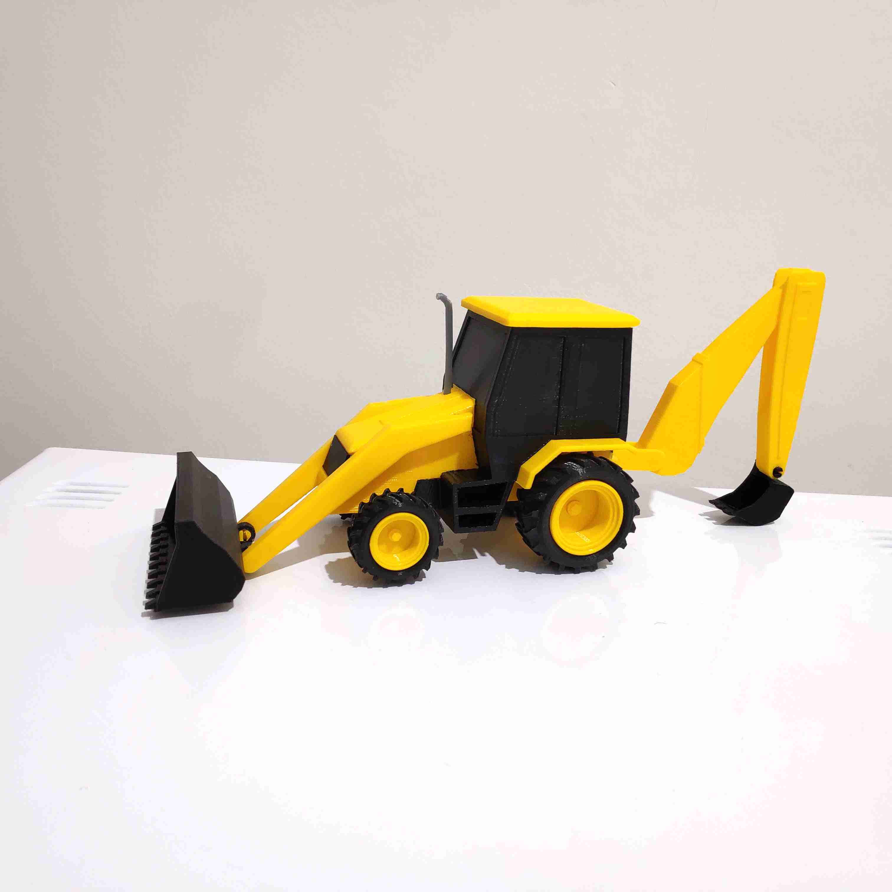BACKHOE LOADER | 3D models download | Creality Cloud