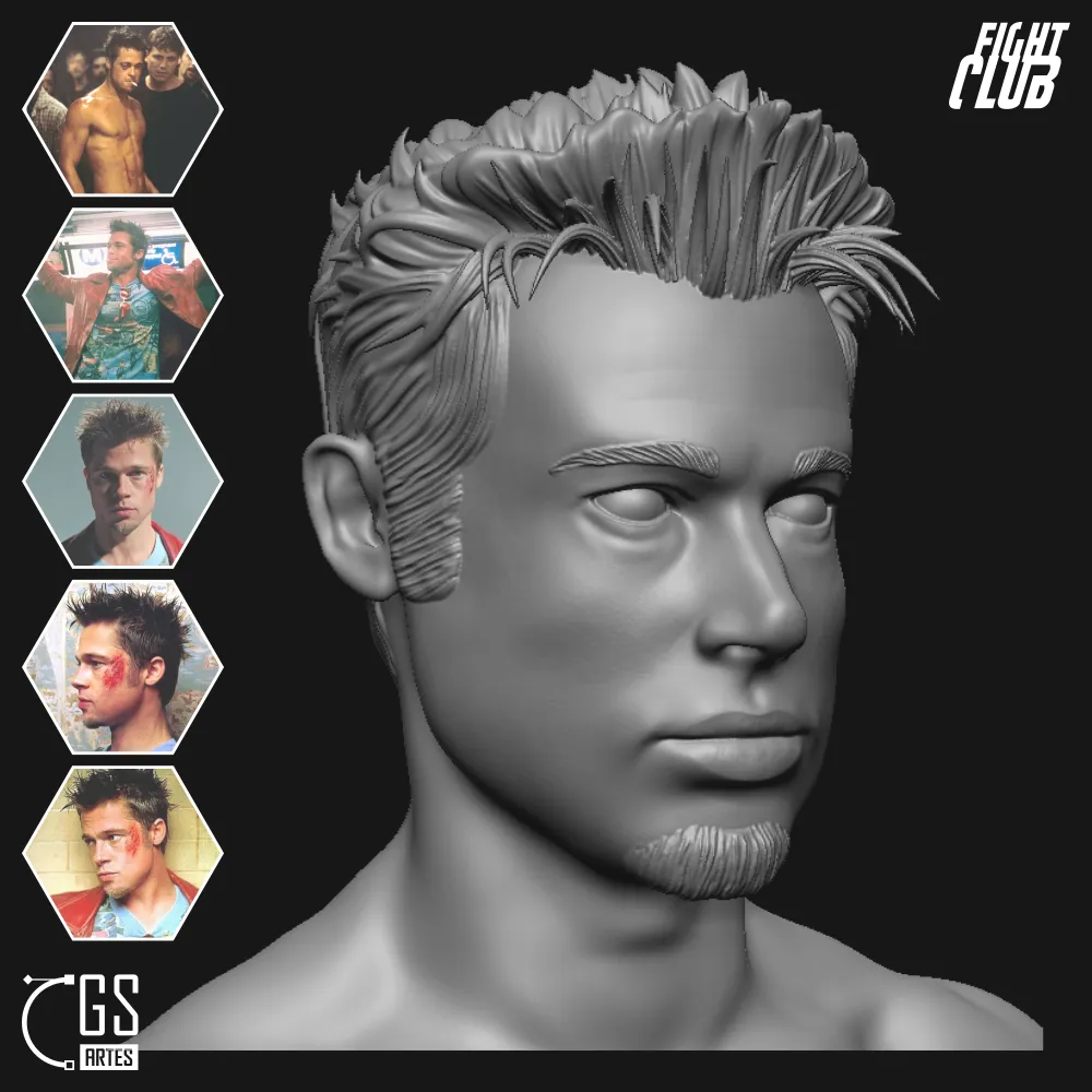 TYLER DURDEN - FIGHT CLUB | 3D models download | Creality Cloud