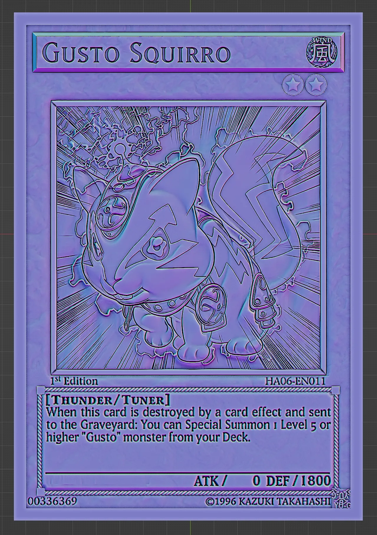 3D Printer Files | 3MF File | YU-GI-OH! card relief,real size of the ...