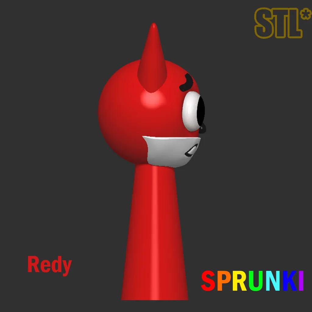 Characters & Creatures STL Download - Sprunki Incredibox Redy Sprunki ...