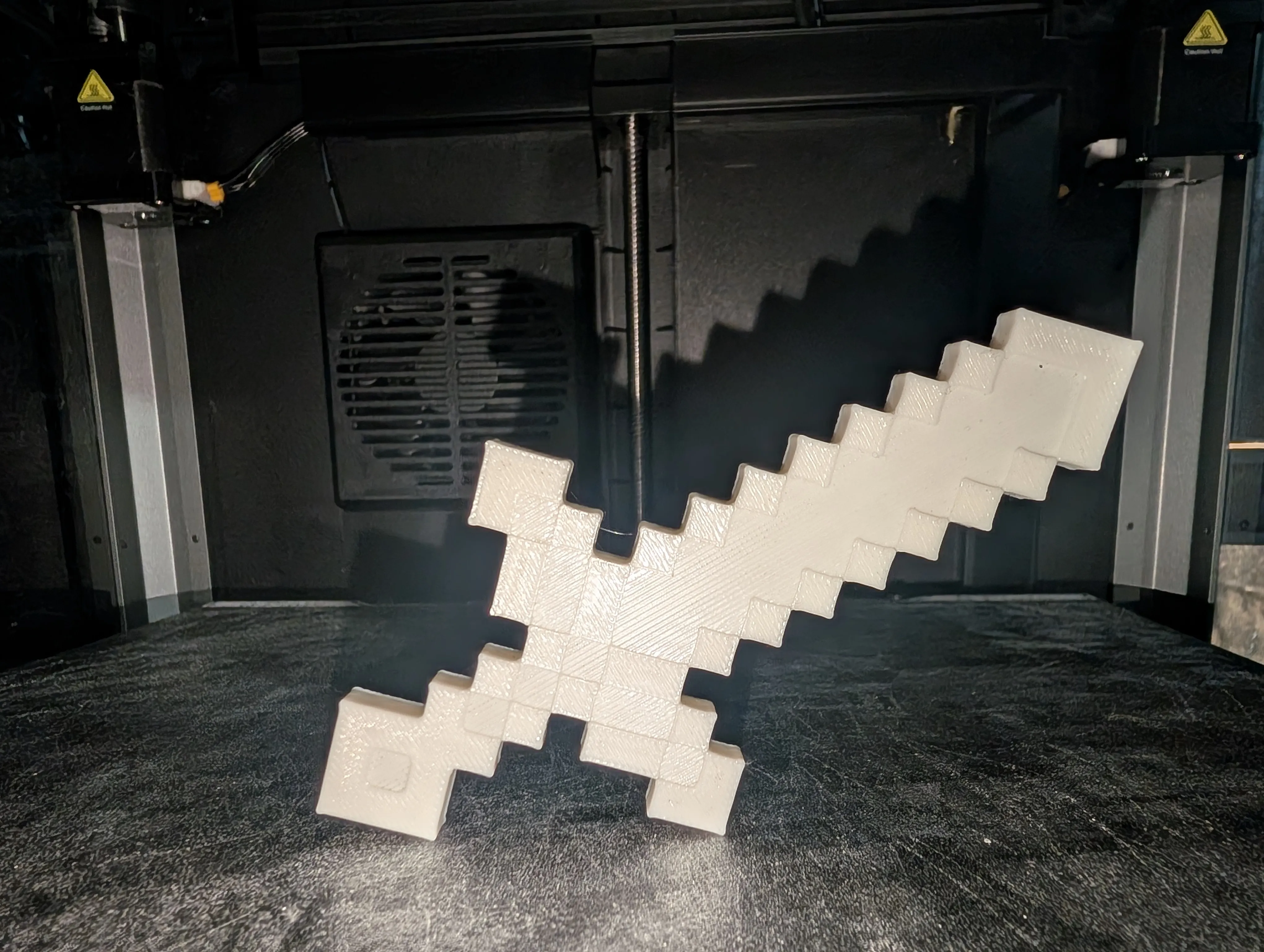 3D Printer Files | 3MF File | Minecraft Pixel Sword | Creality Cloud