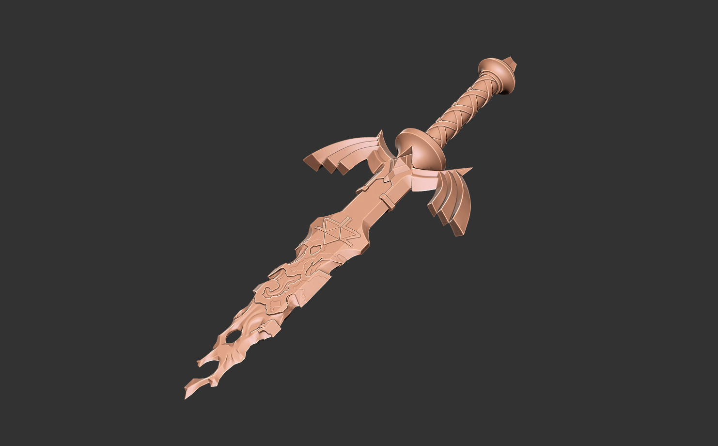 Master sword - Legend of Zelda 3D print model | 3D models download ...