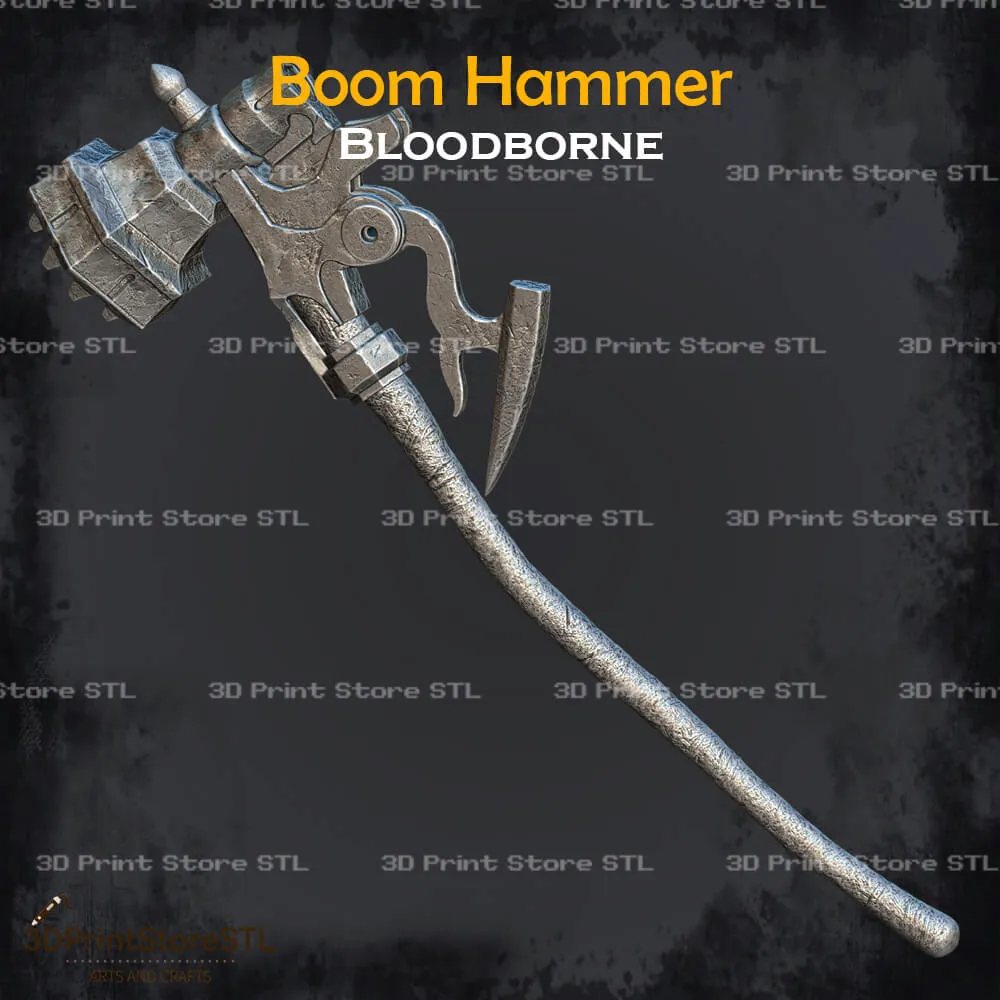 Cosplay STL Download - Boom Hammer Cosplay Bloodborne - STL Fileby 3D ...