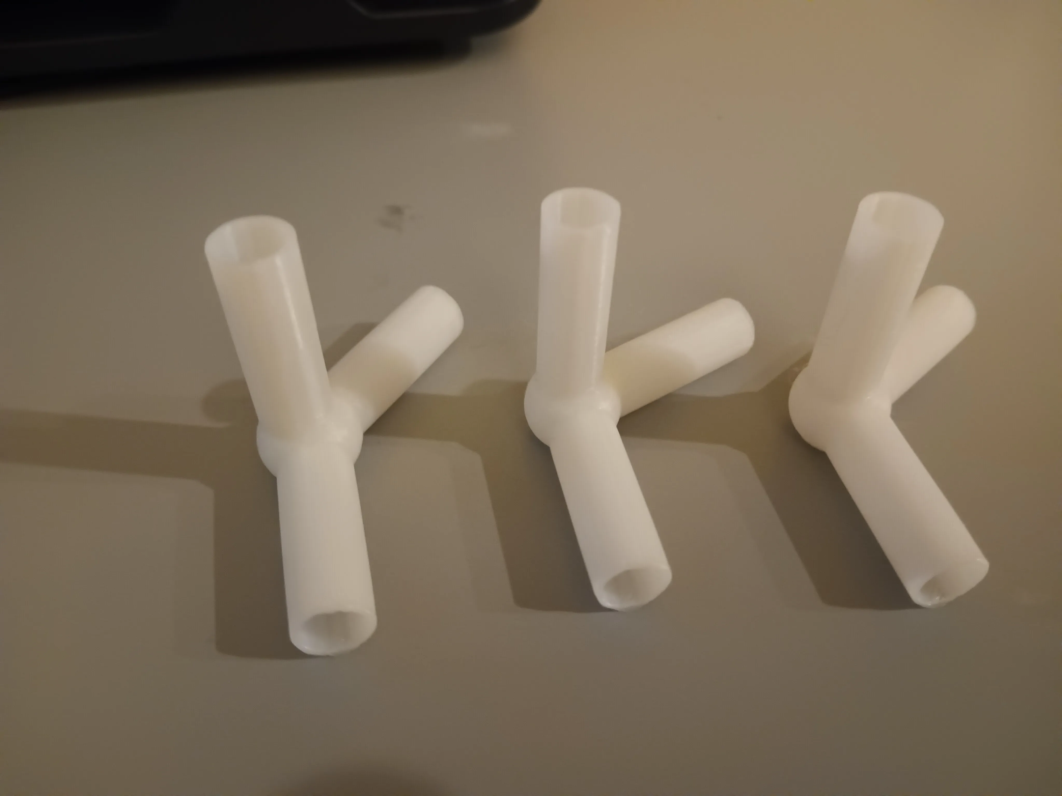 Archivos de impresora 3D | Archivo 3MF | 8mm Tent pole Tri connectors ...
