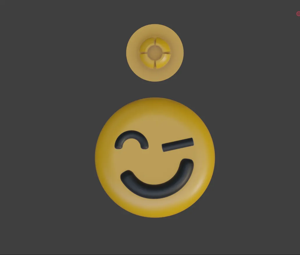 3D Printer Files | 3MF File | Winking Face | Creality Cloud