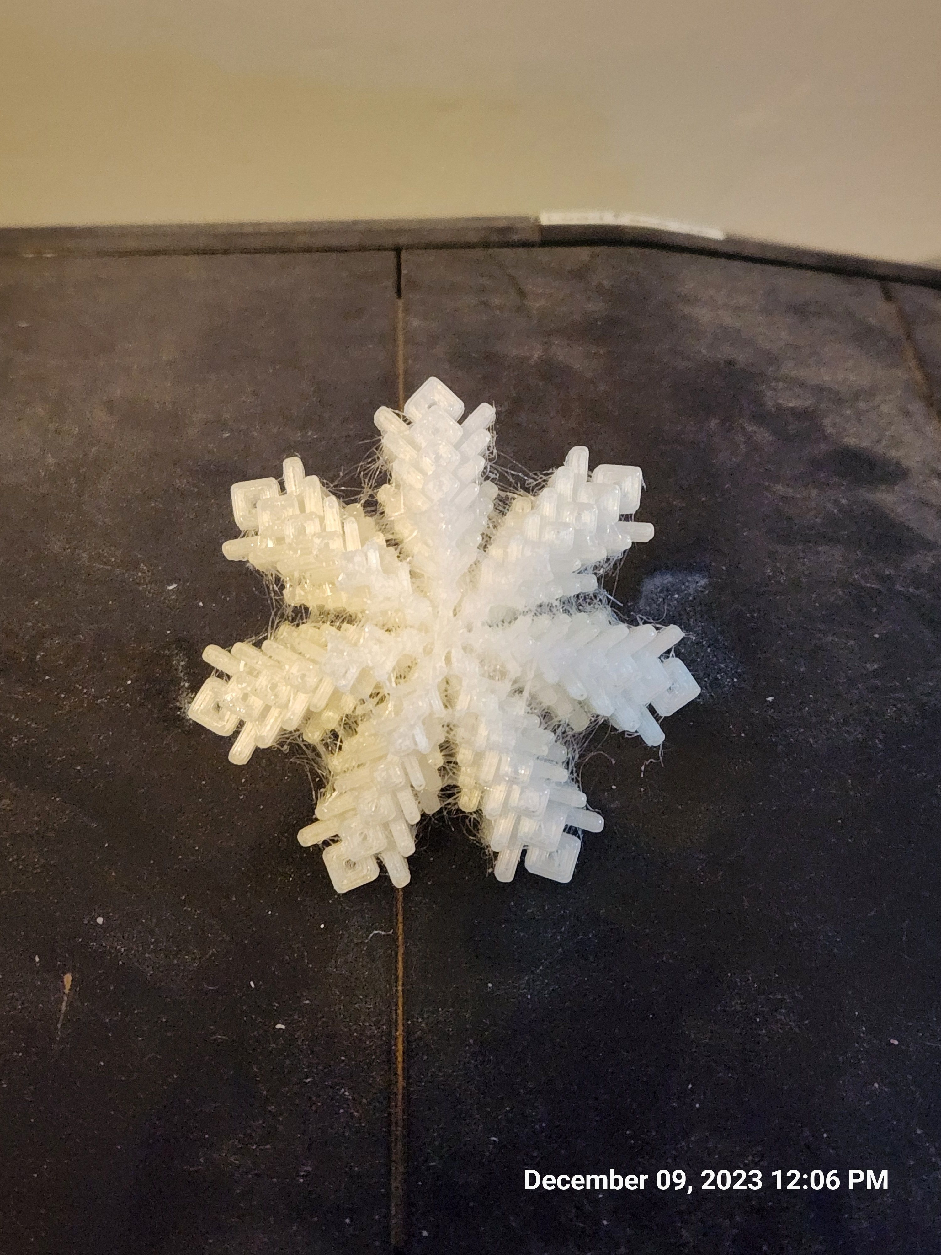 Ultimate 3D Snowflake | 3D models download | Creality Cloud