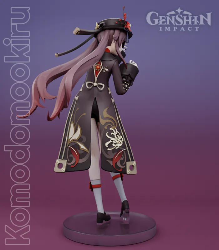 HU TAO | GENSHIN IMPACT | 3D PRINTABLE FIGURINE | 3D models download ...