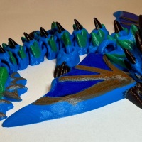 For the Dragon printing contest I have printed the “Amphiptere Flexible ...