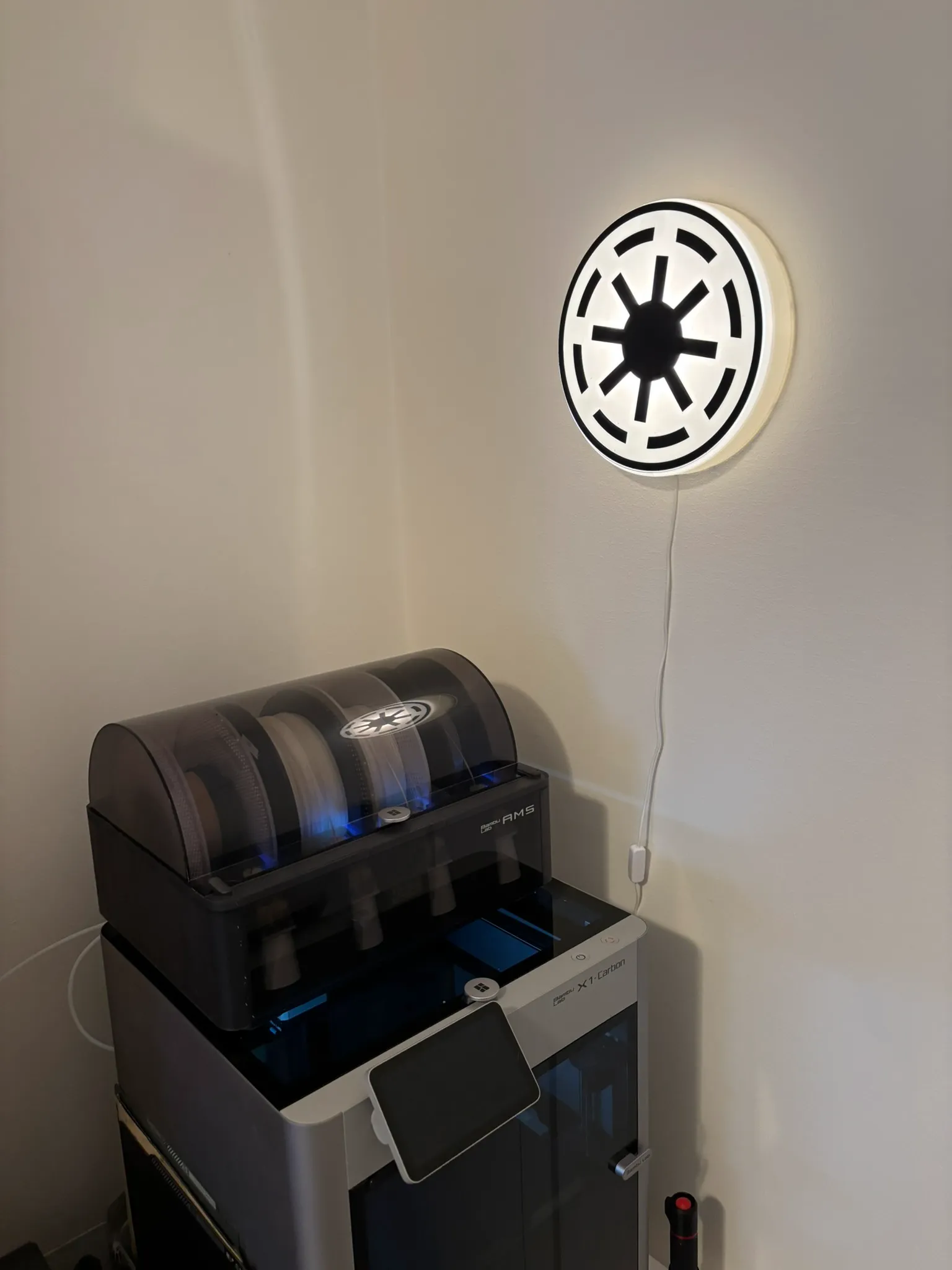 3D Printer Files | 3MF File | Star Wars Galactic Republic lamp ...