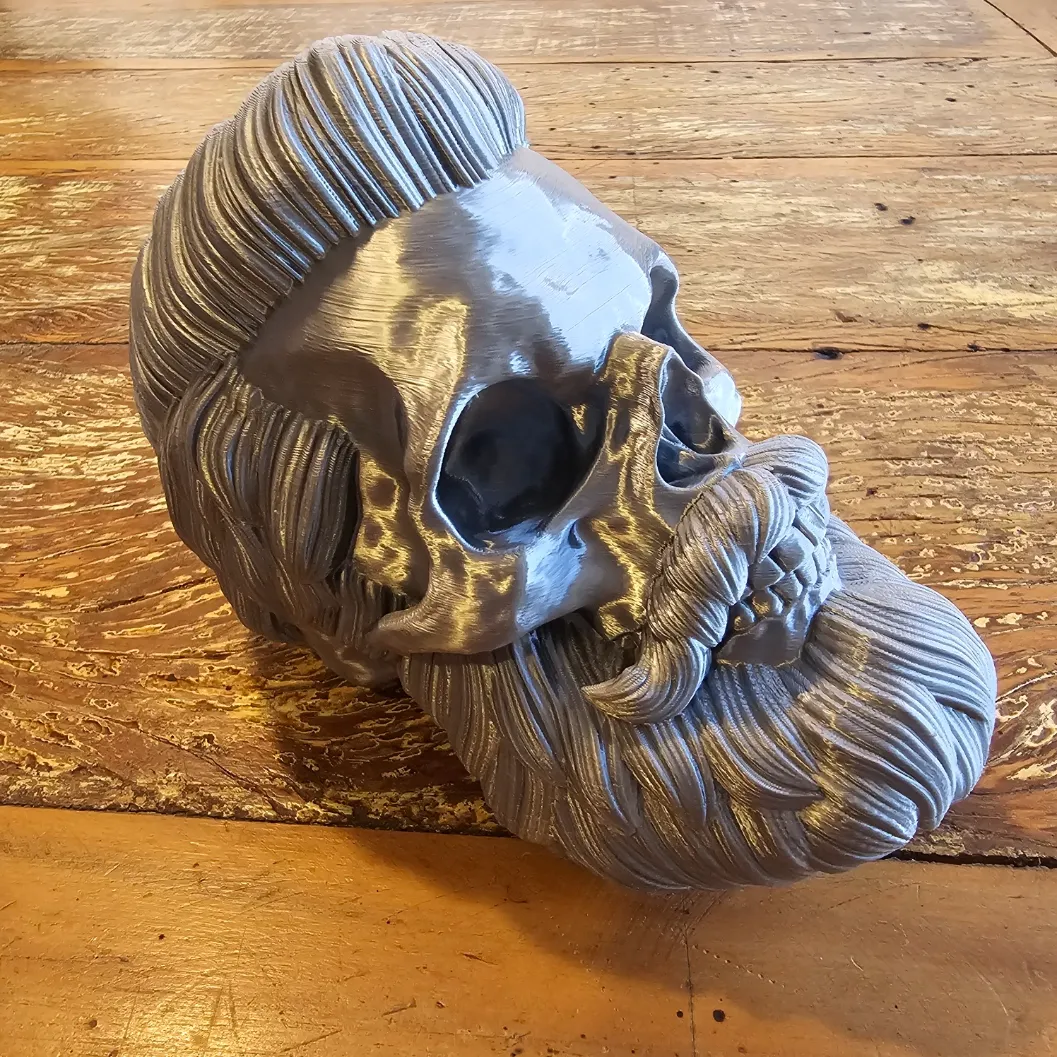 I just finished printing this awesome Beard Skull model, and I’m really ...
