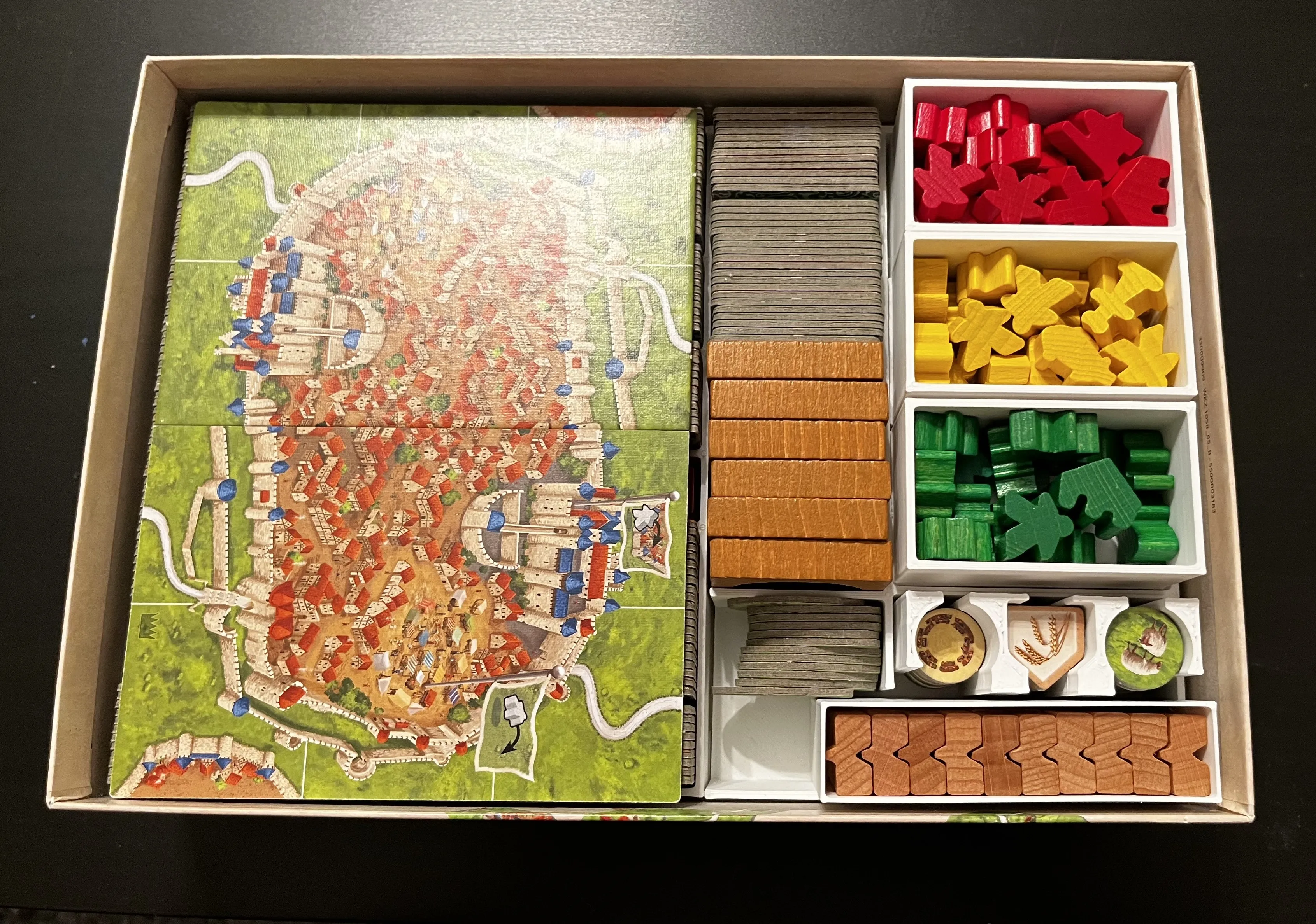 Board Games & Card Games STL Download - Carcassonne Insert All in Oneby ...