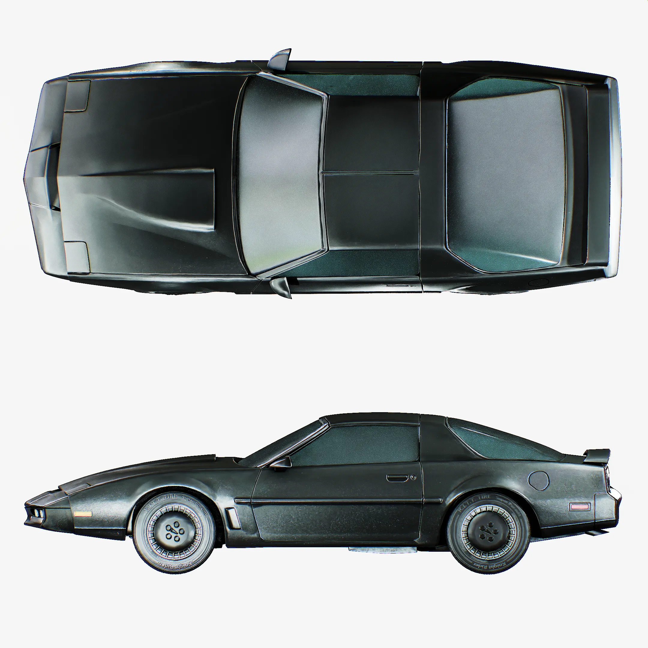 Vehicles & Machinery STL Download - Kitt Night Rider Pontiac Firebird ...