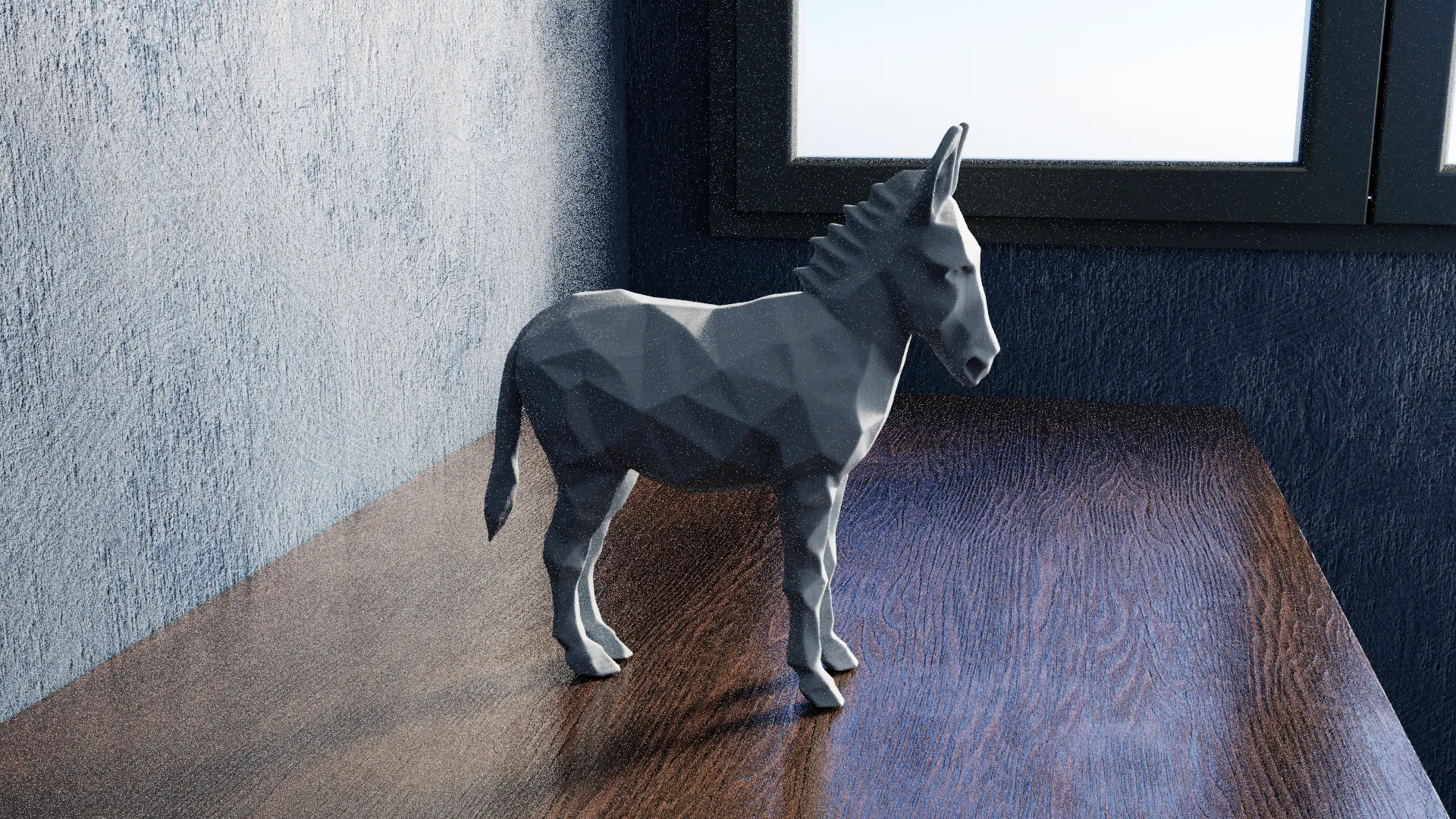 3D Printer Files | 3MF File | Low Poly Donkey | Creality Cloud