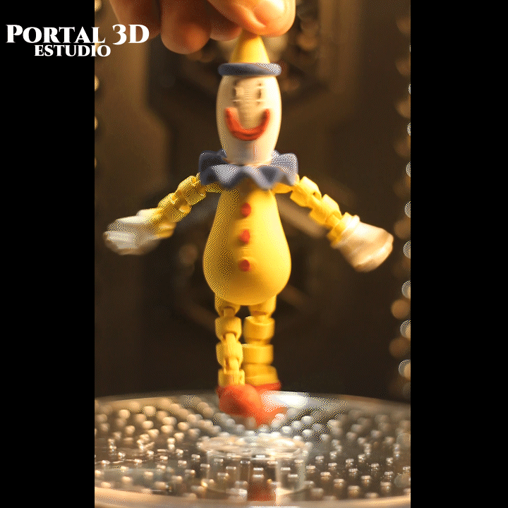 KAUFMO THE CLOWN // / PRINT-IN-PLACE WITHOUT SUPPORT | 3D models ...