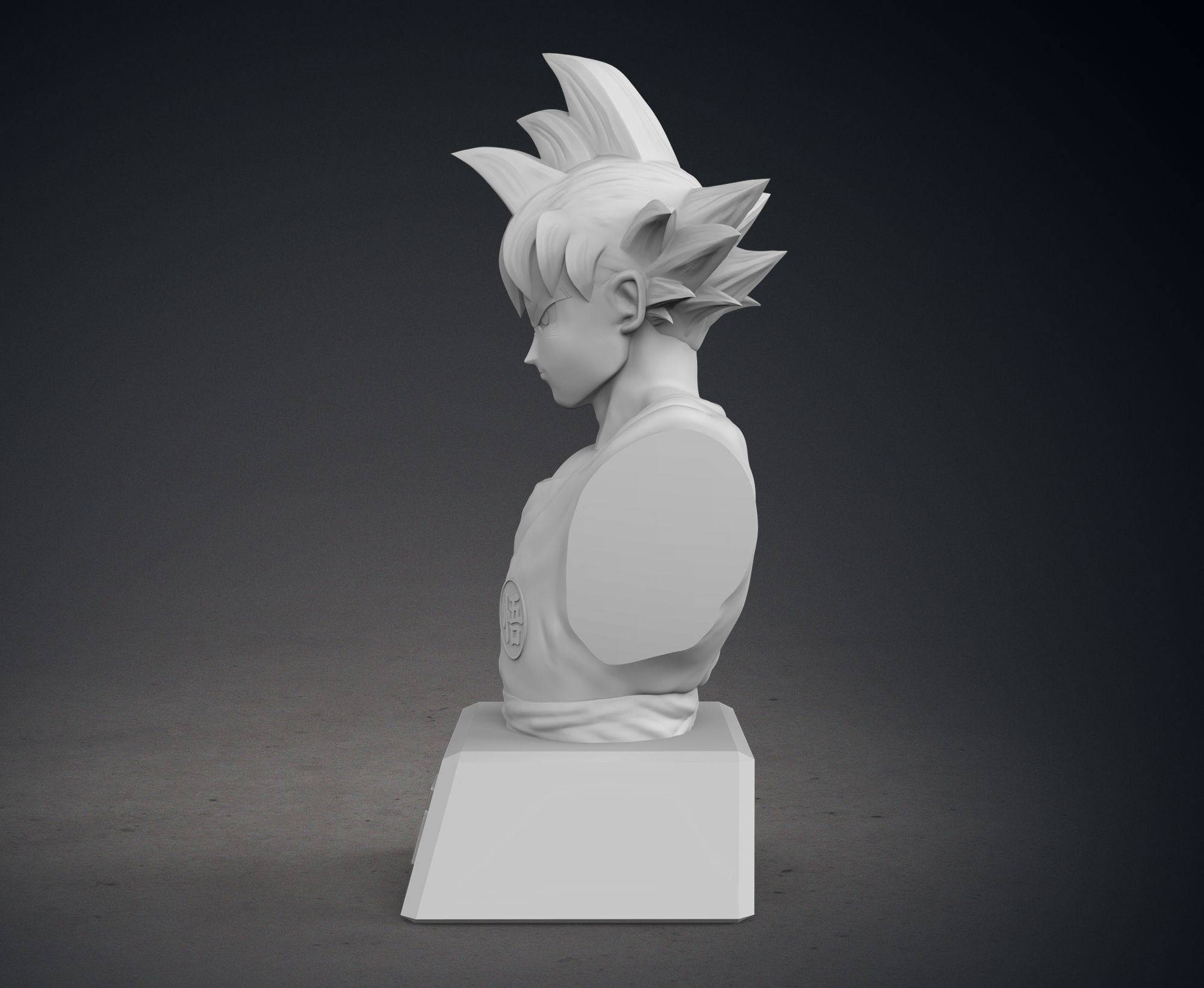 SON GOKU BUST | 3D models download | Creality Cloud