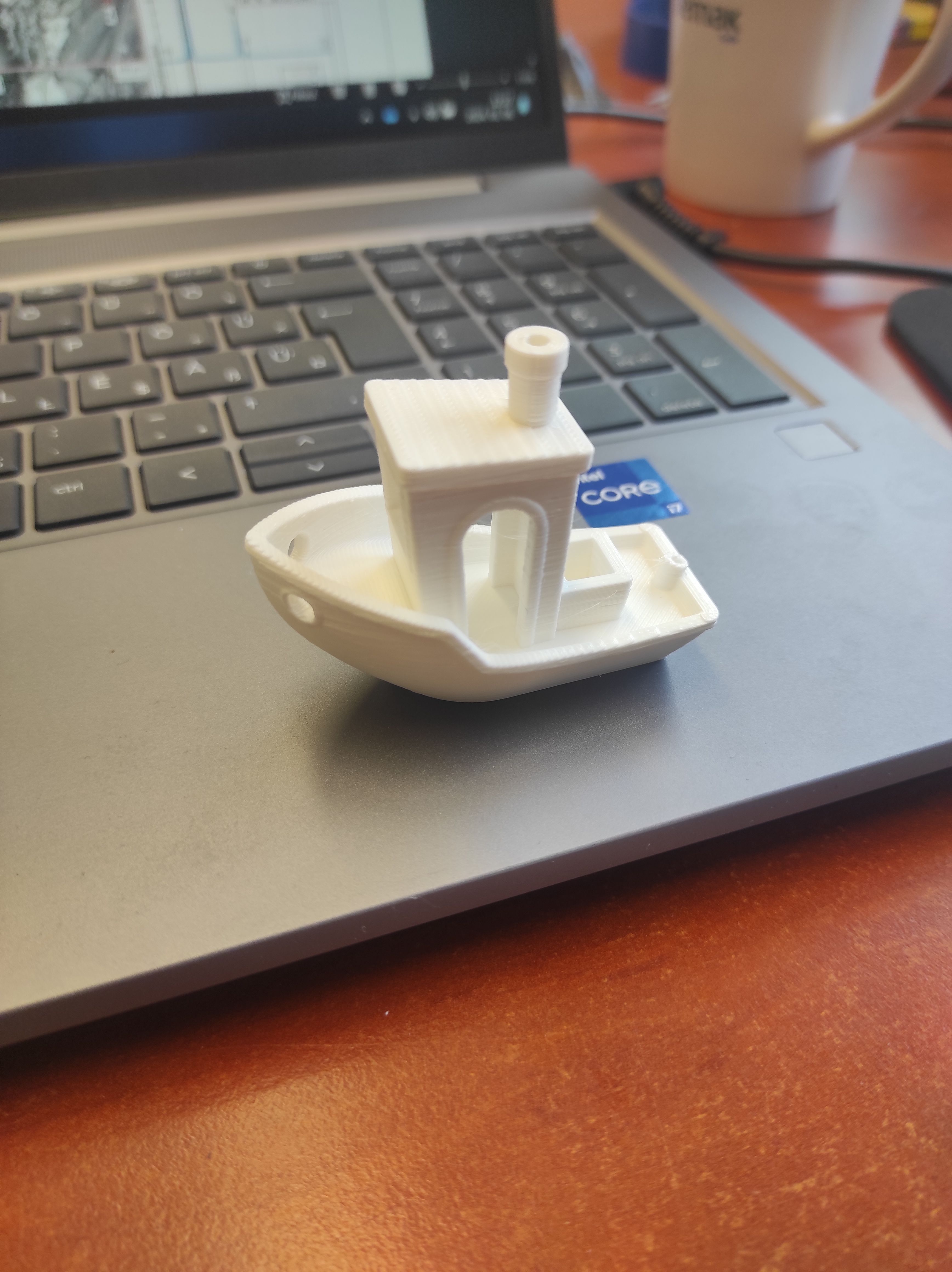 Thank you for sharing this model! Some tweaking is needed to get a better surface than this, but ...