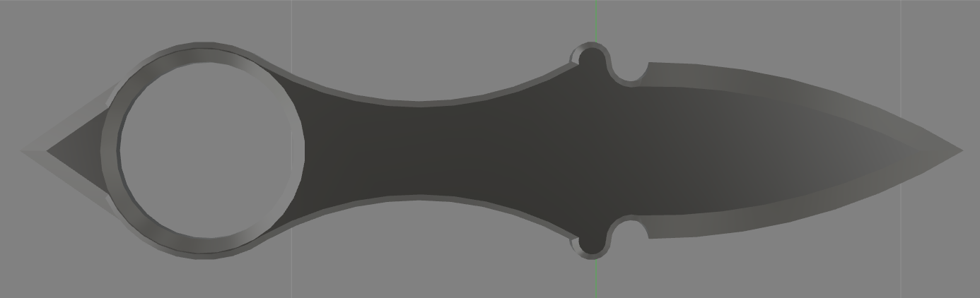 Small Self-Defense Neck Knife | 3D models download | Creality Cloud