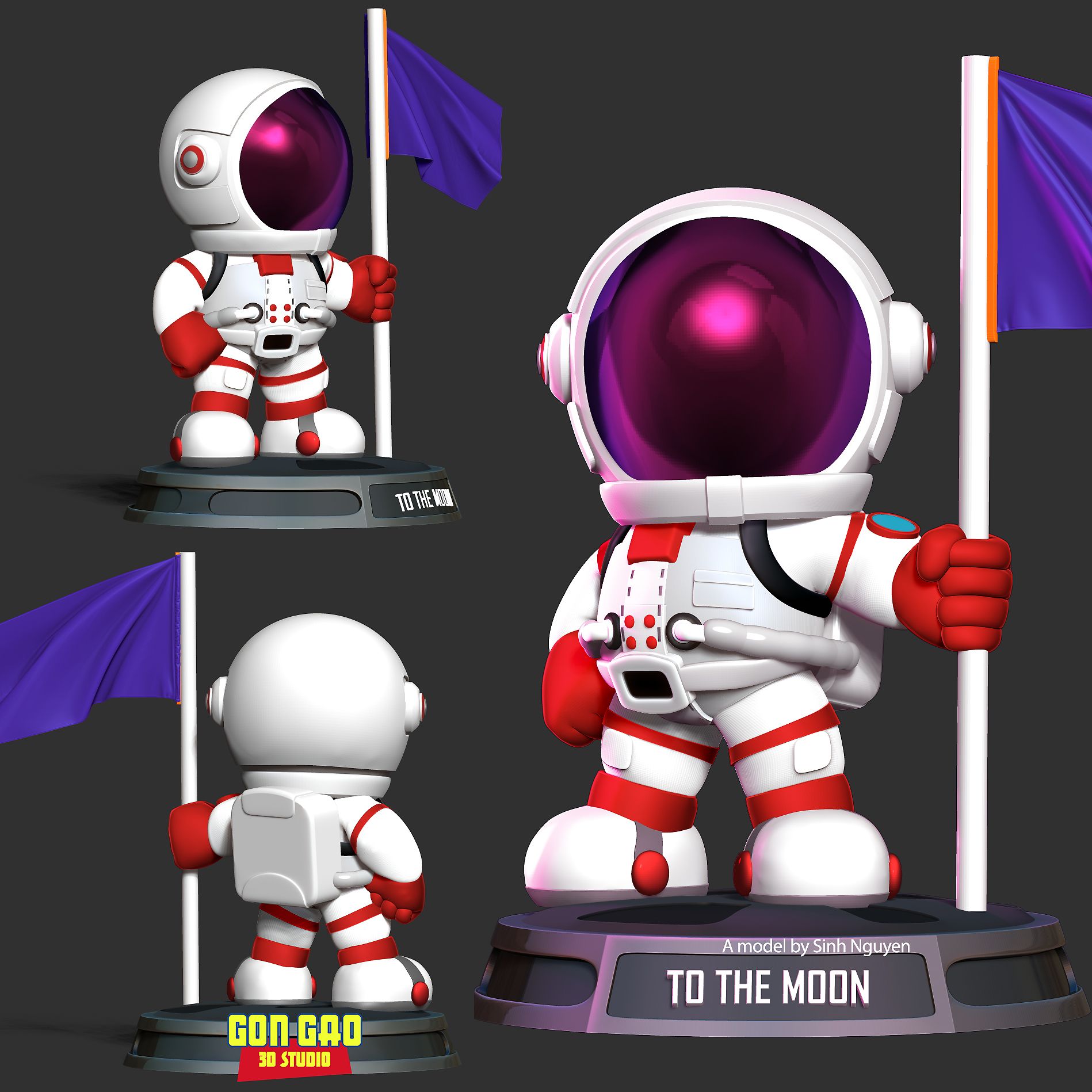 Astronaut kid | 3D models download | Creality Cloud