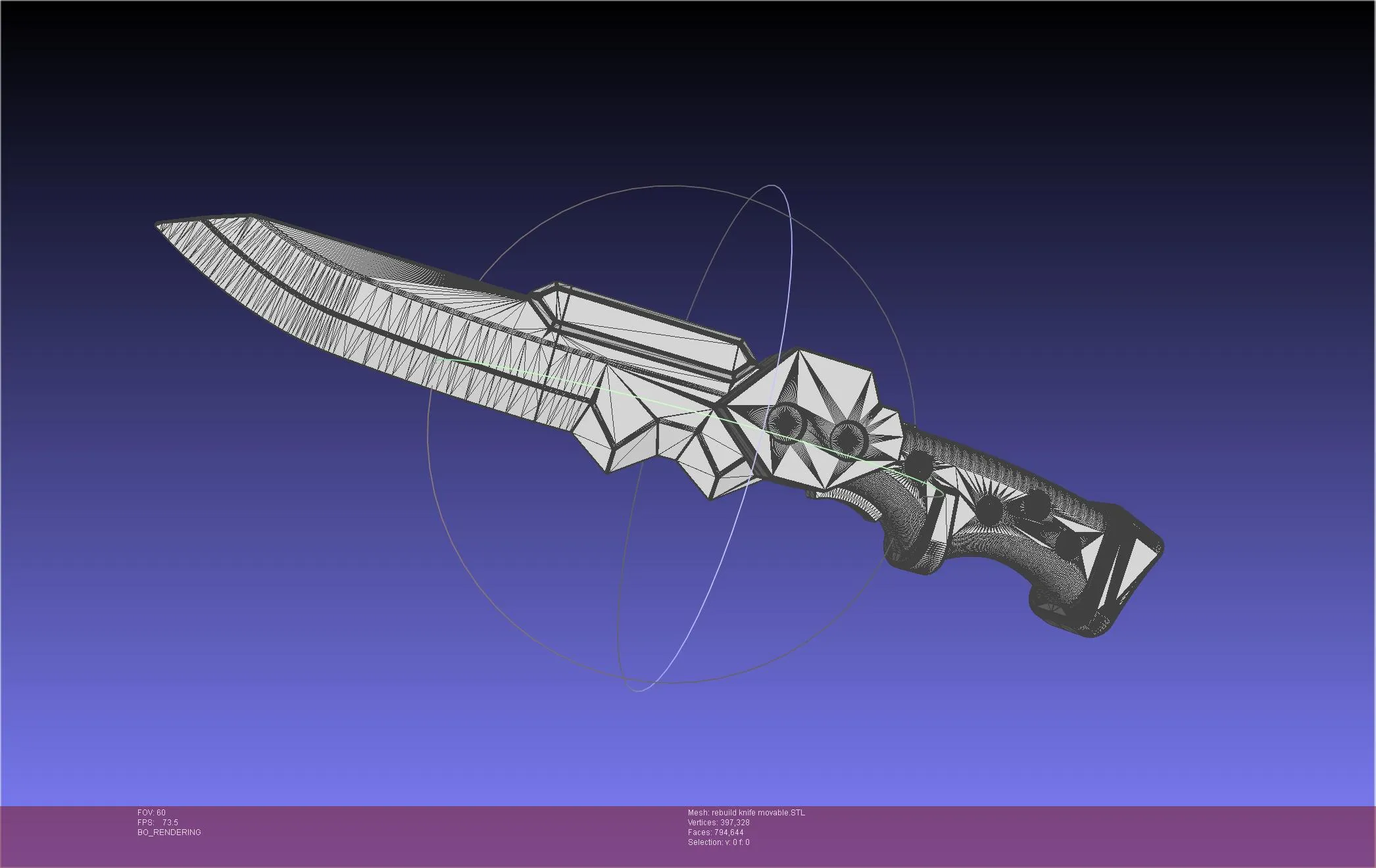 Cosplay STL Download - Evangelion Rebuild Unit 1 Prog Knife Movable ...