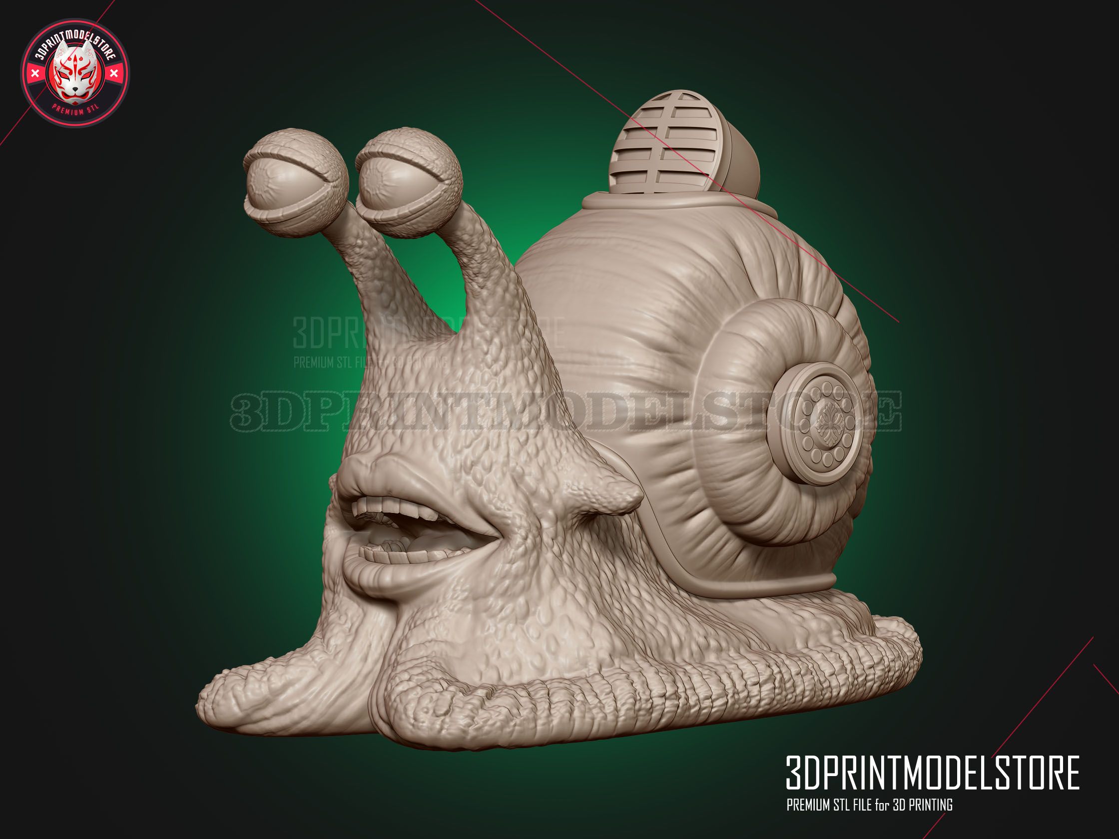 Den Den Mushi - Transponder Snail - One Piece Live Action | 3D models ...