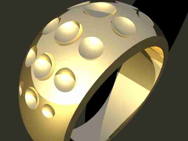 A jewelry ring. | 3D models download | Creality Cloud