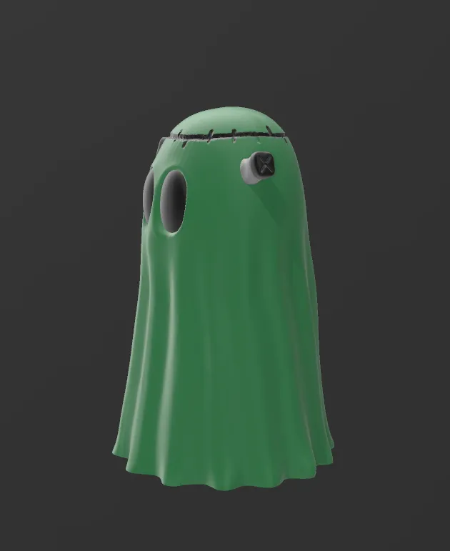 Characters & Creatures STL Download - Monster Ghostby Mr3DBeast