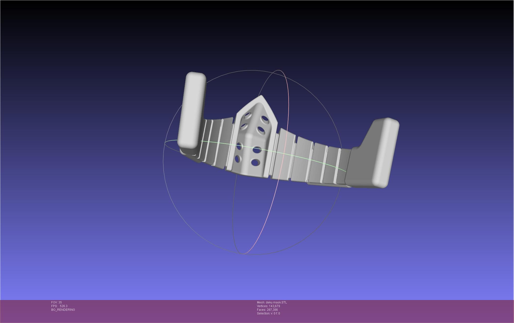 My Hero Academia Deku Mask | 3D models download | Creality Cloud