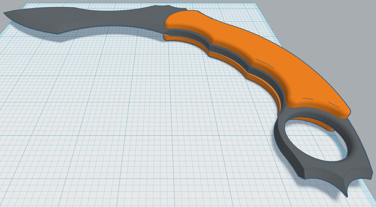 Karambit 5 | 3D models download | Creality Cloud