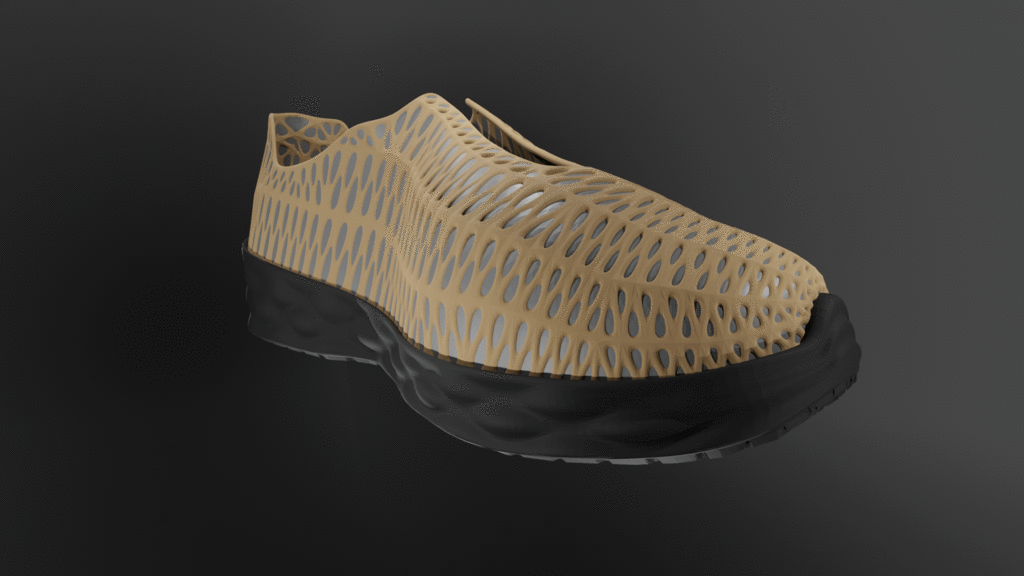 ION Shoes Bubble full Voronoi | 3D models download | Creality Cloud