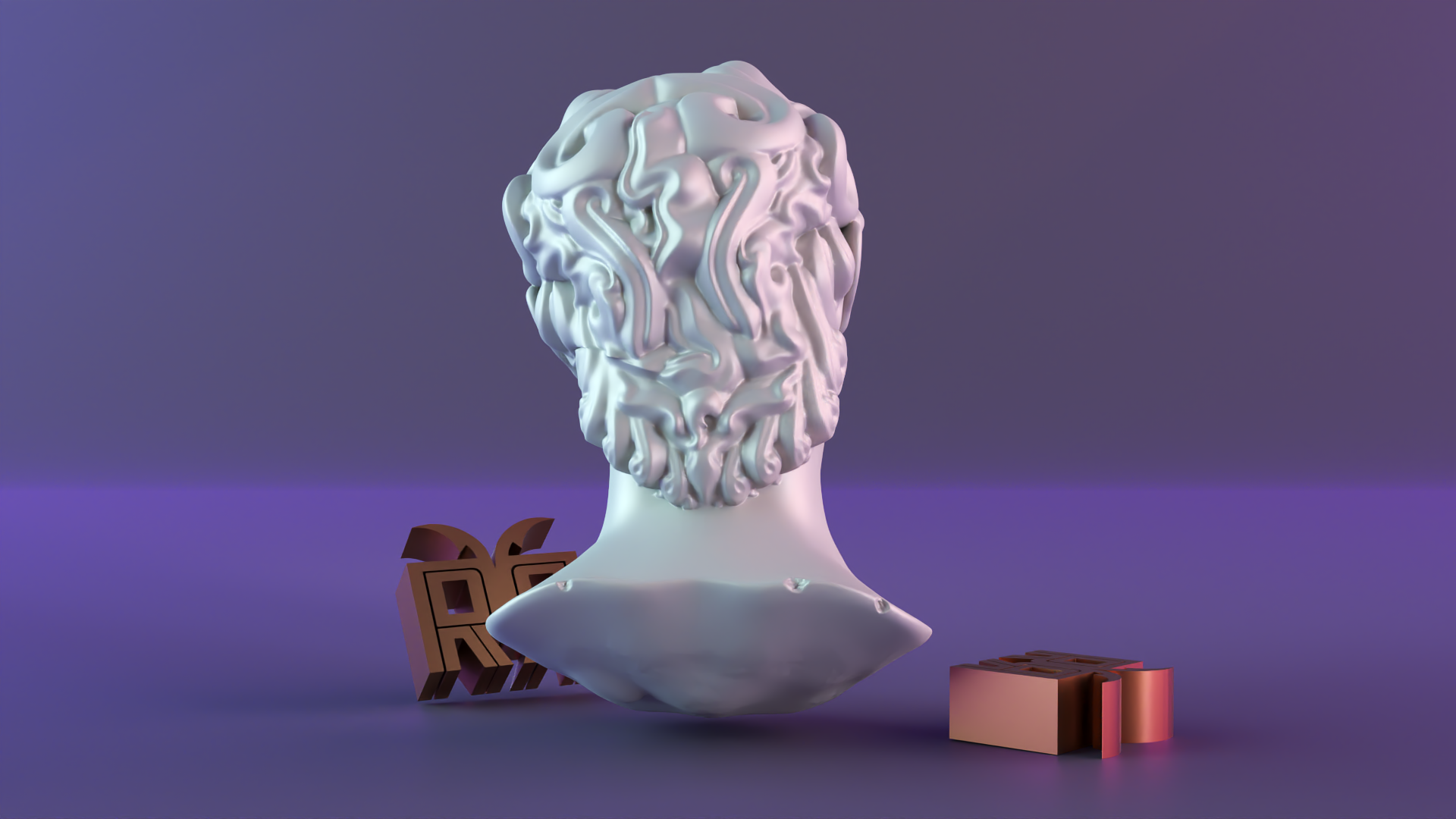 HEAD OF DAVID | 3D models download | Creality Cloud
