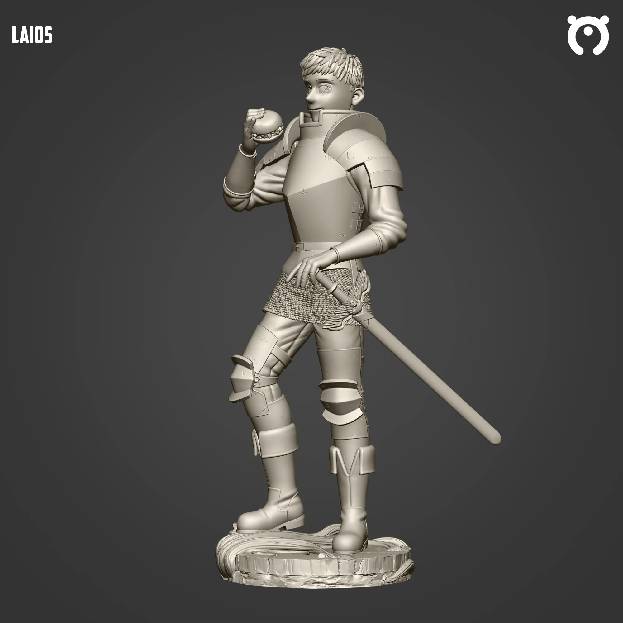 Laios - Dungeon Meshi | 3D models download | Creality Cloud