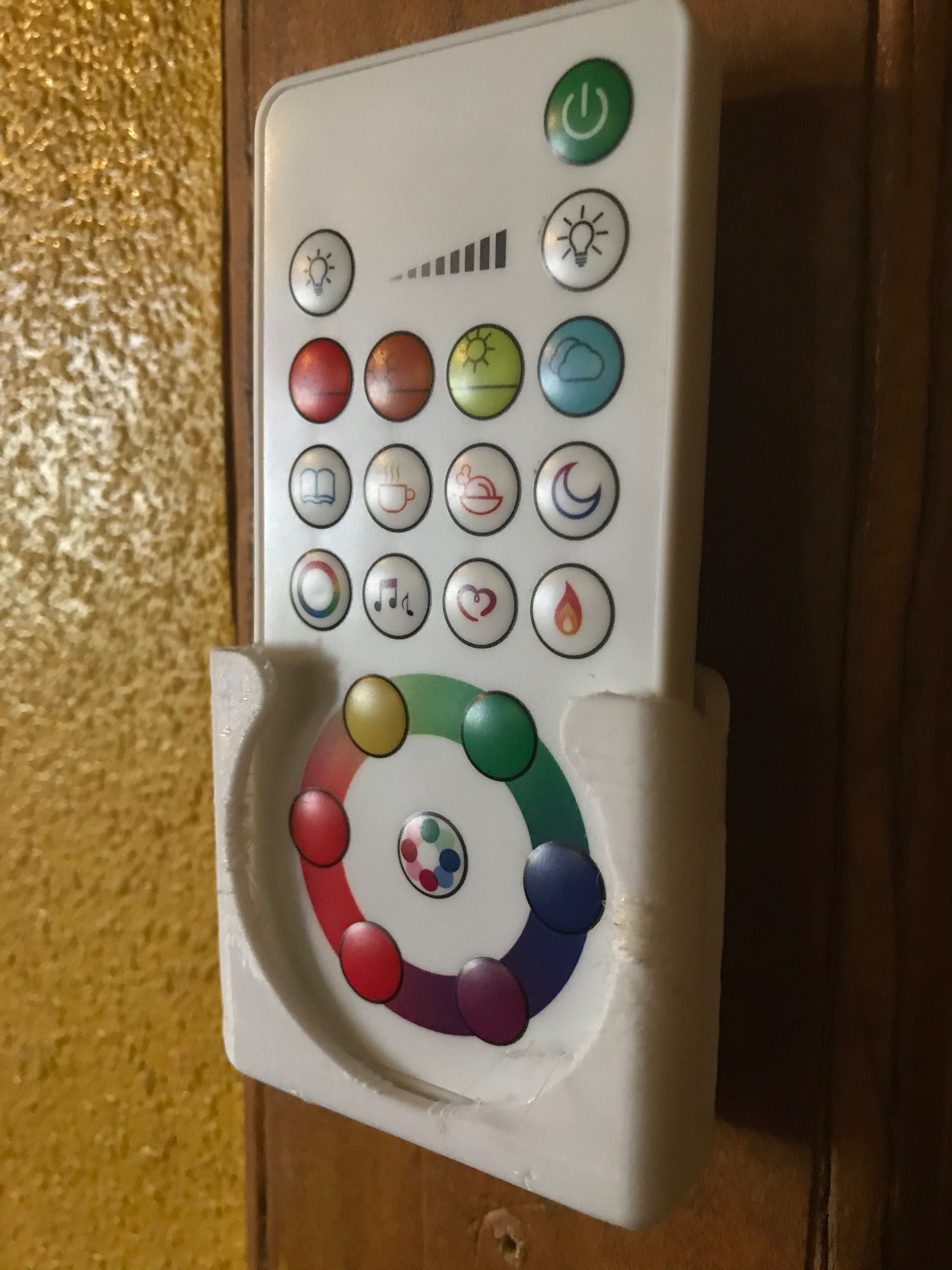 WALL-MOUNTED REMOTE CONTROL HOLDER | 3D models download | Creality Cloud