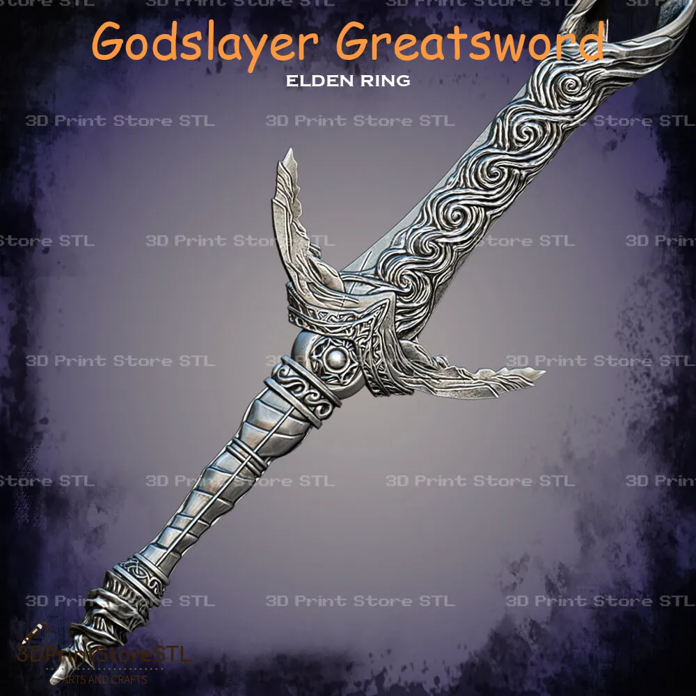 Cosplay STL Download - Godslayer Greatsword Cosplay Elden Ring - STL Fileby 3D Print Store STL