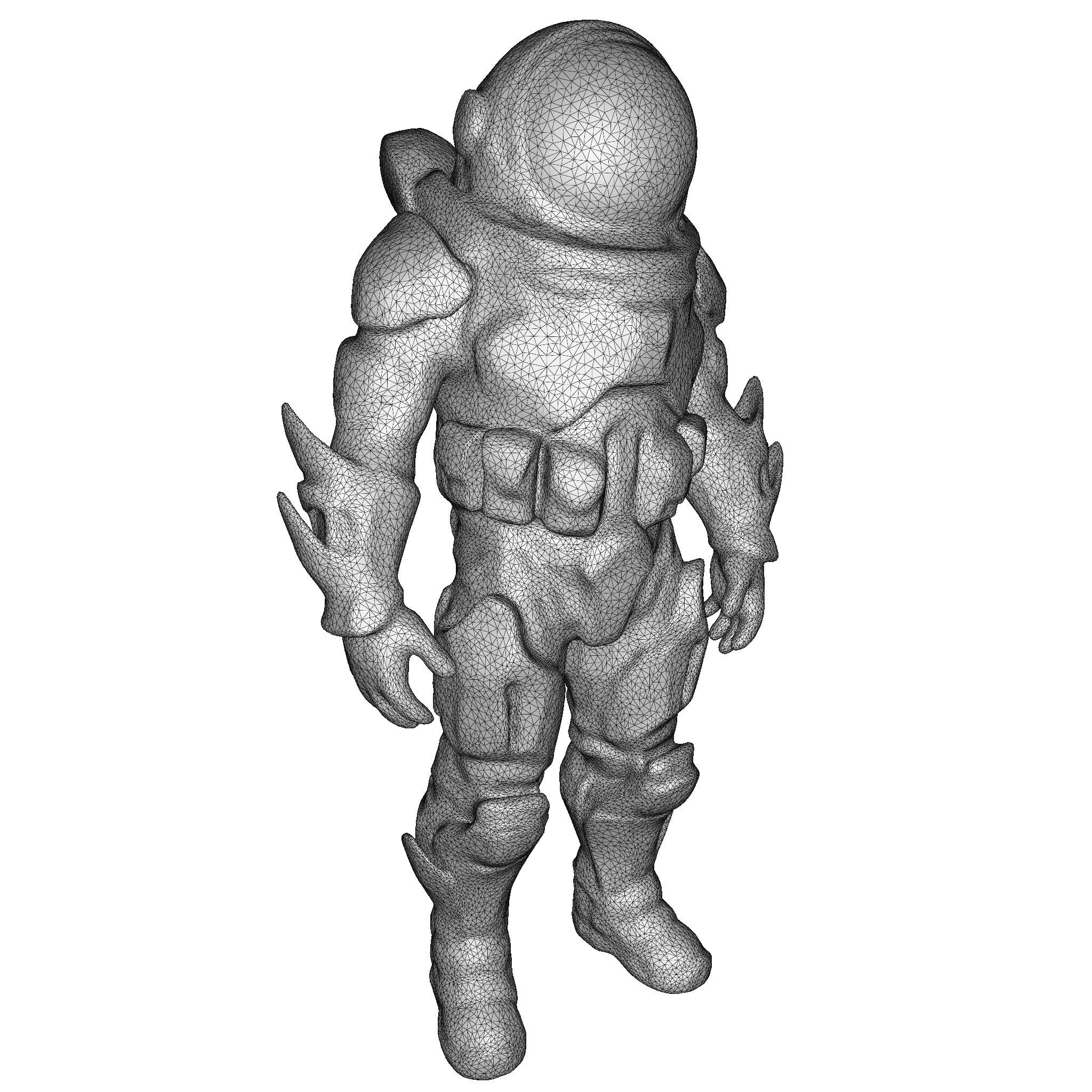 Sculptures & Artworks STL Download - Cosmic Guardian: Iridescent Voyagerby MR AnyCAD