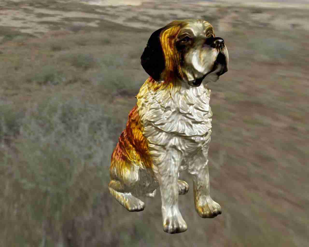 Dog Saint bernard | 3D models download | Creality Cloud