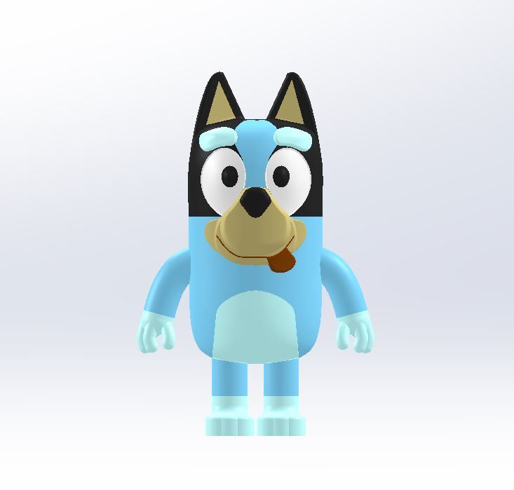 Bluey | 3D models download | Creality Cloud