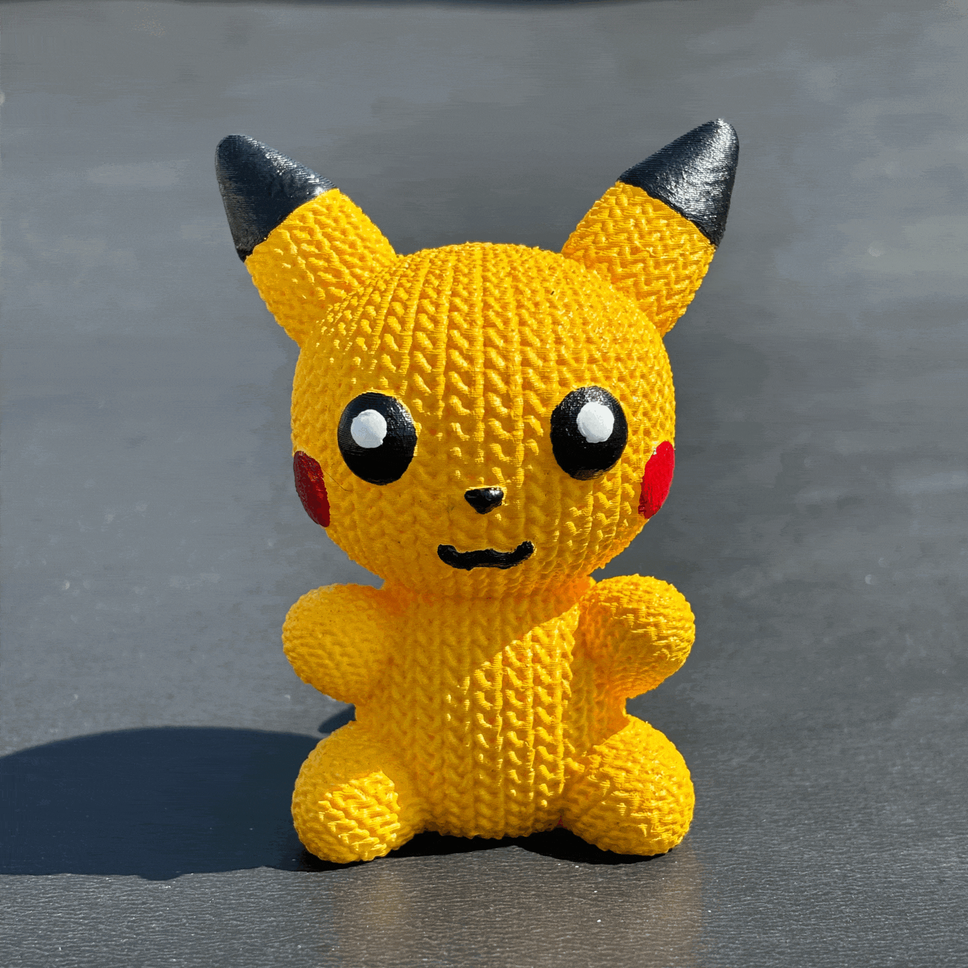 Knitted Pikachu | 3D models download | Creality Cloud