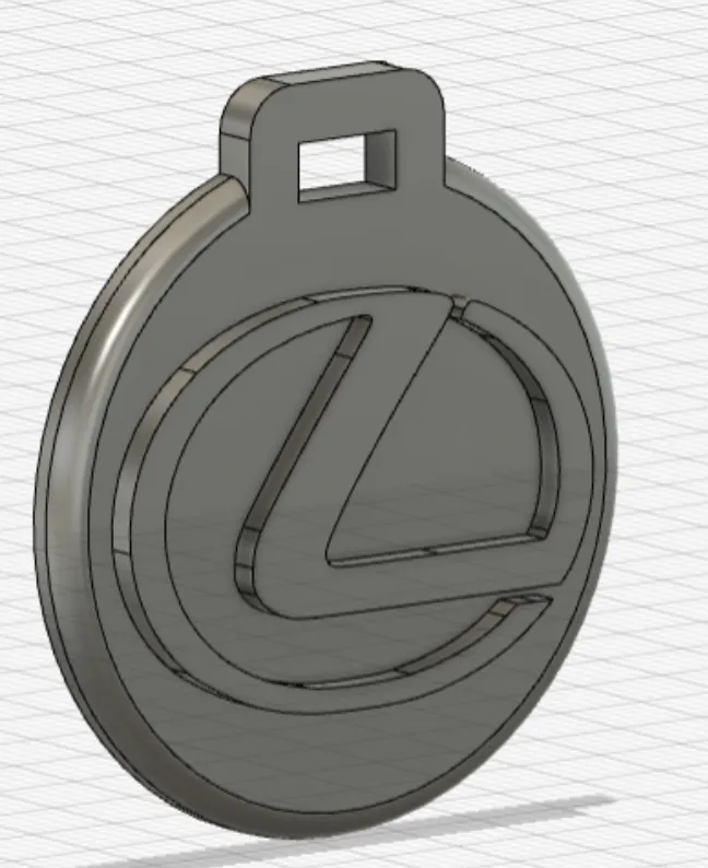3D Printer Files | 3MF File | Pendentif porte clé Lexus 2 / Lexus 2 Key ...