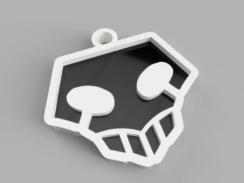 3D Printer Files | 3MF File | Shinigami License | Bleach - Keychain ...