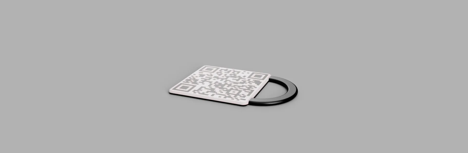 QR keychain | 3D models download | Creality Cloud