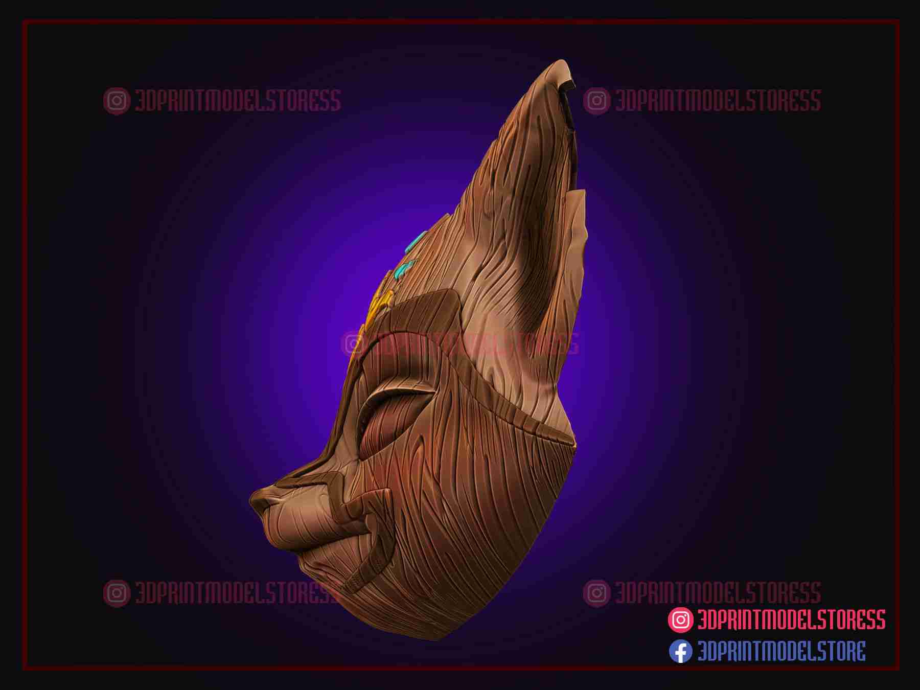 Kena Bridge of Spirits - Taro Mask Bug - Cosplay Halloween | 3D-Modelle ...