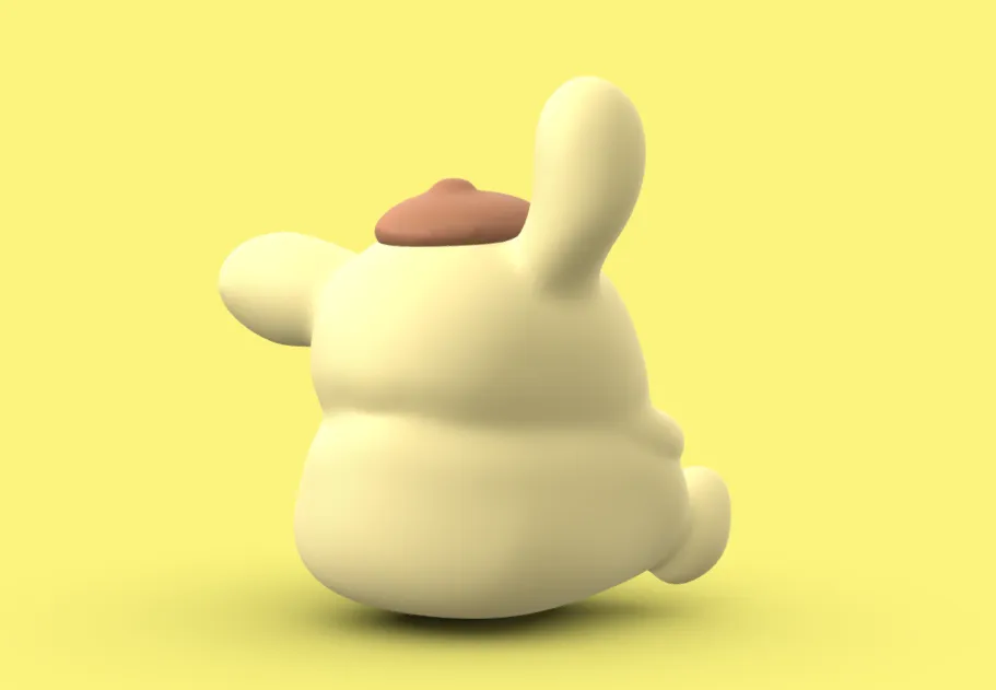 3D Printer Files | 3MF File | Pom pom purin Figure 3D printable ...