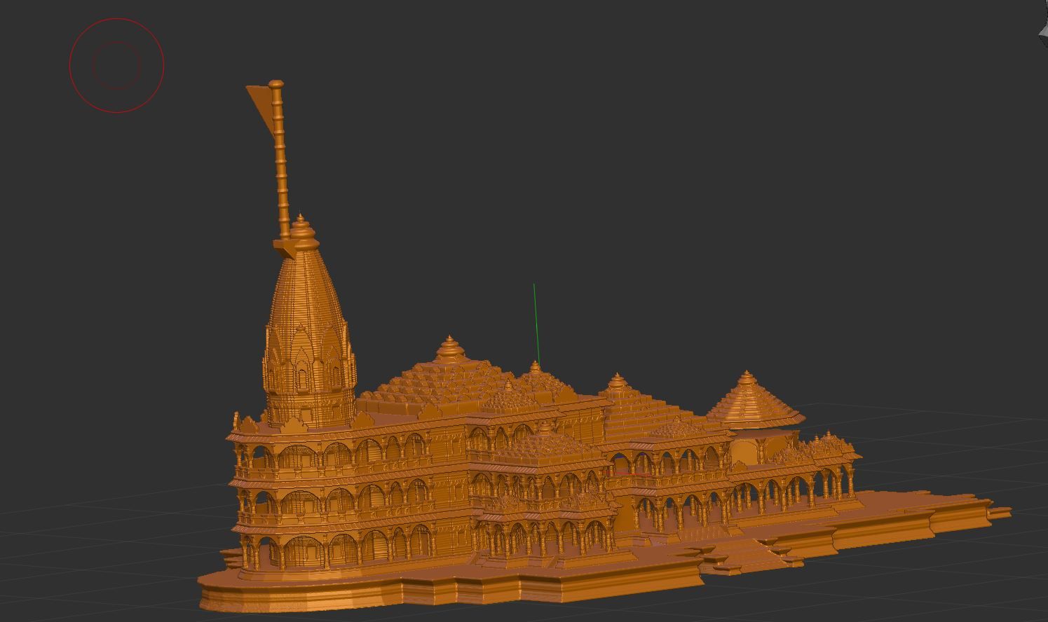 Ram Mandir | 3D models download | Creality Cloud