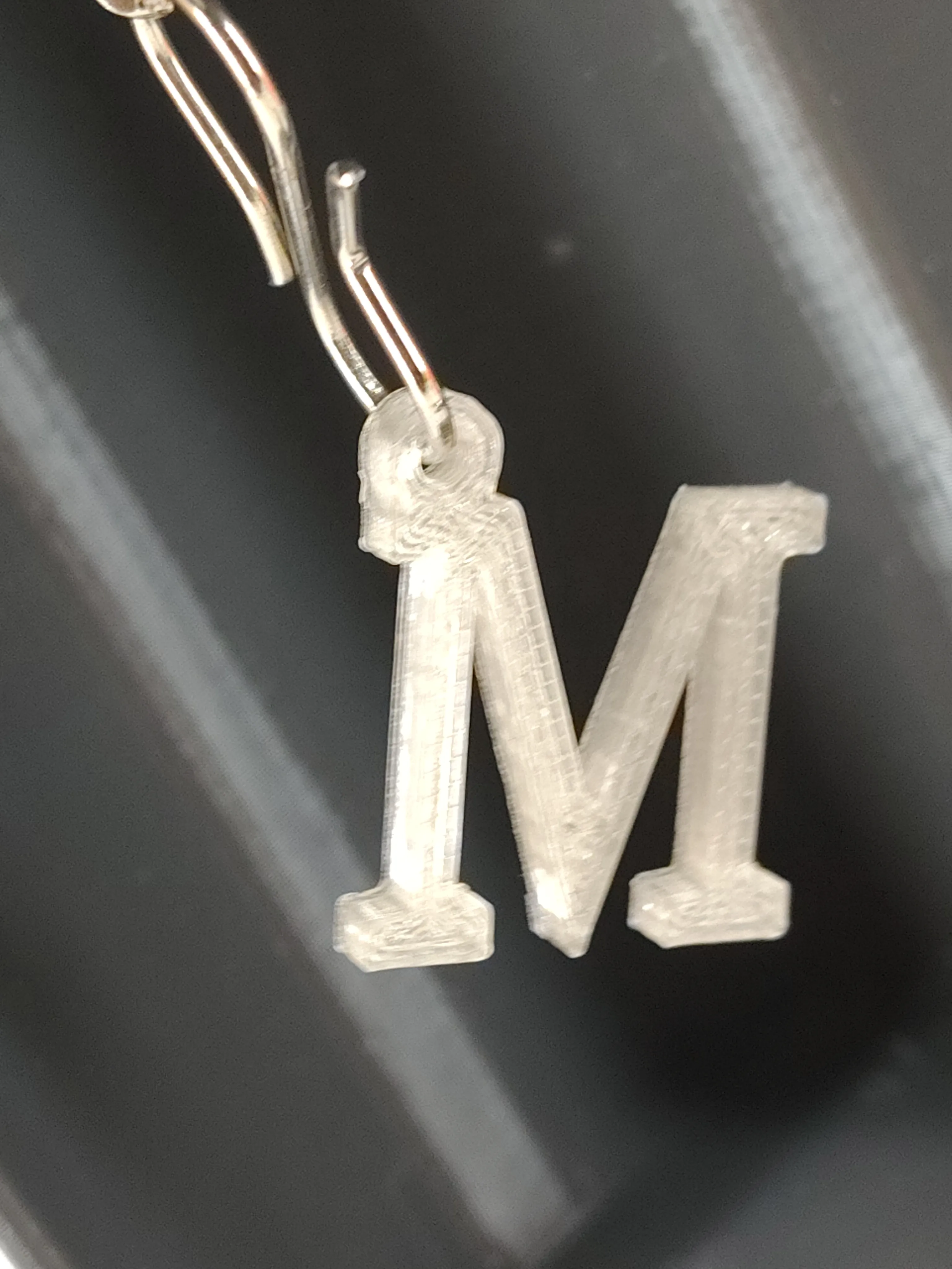 3D Printer Files | 3MF File | M keychain | Creality Cloud