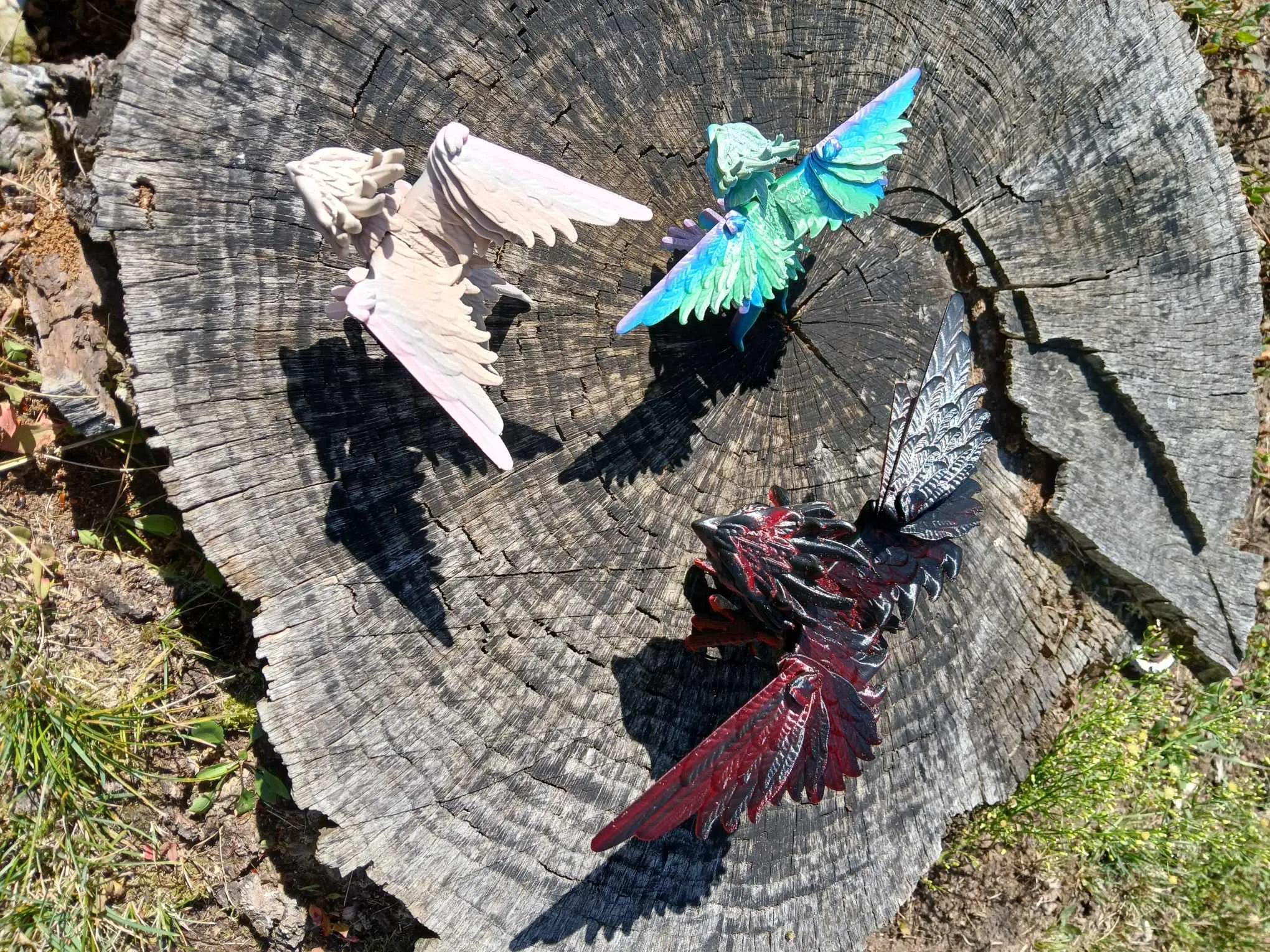 Characters & Creatures STL Download - Phoenix Flexibleby The Dragons Den