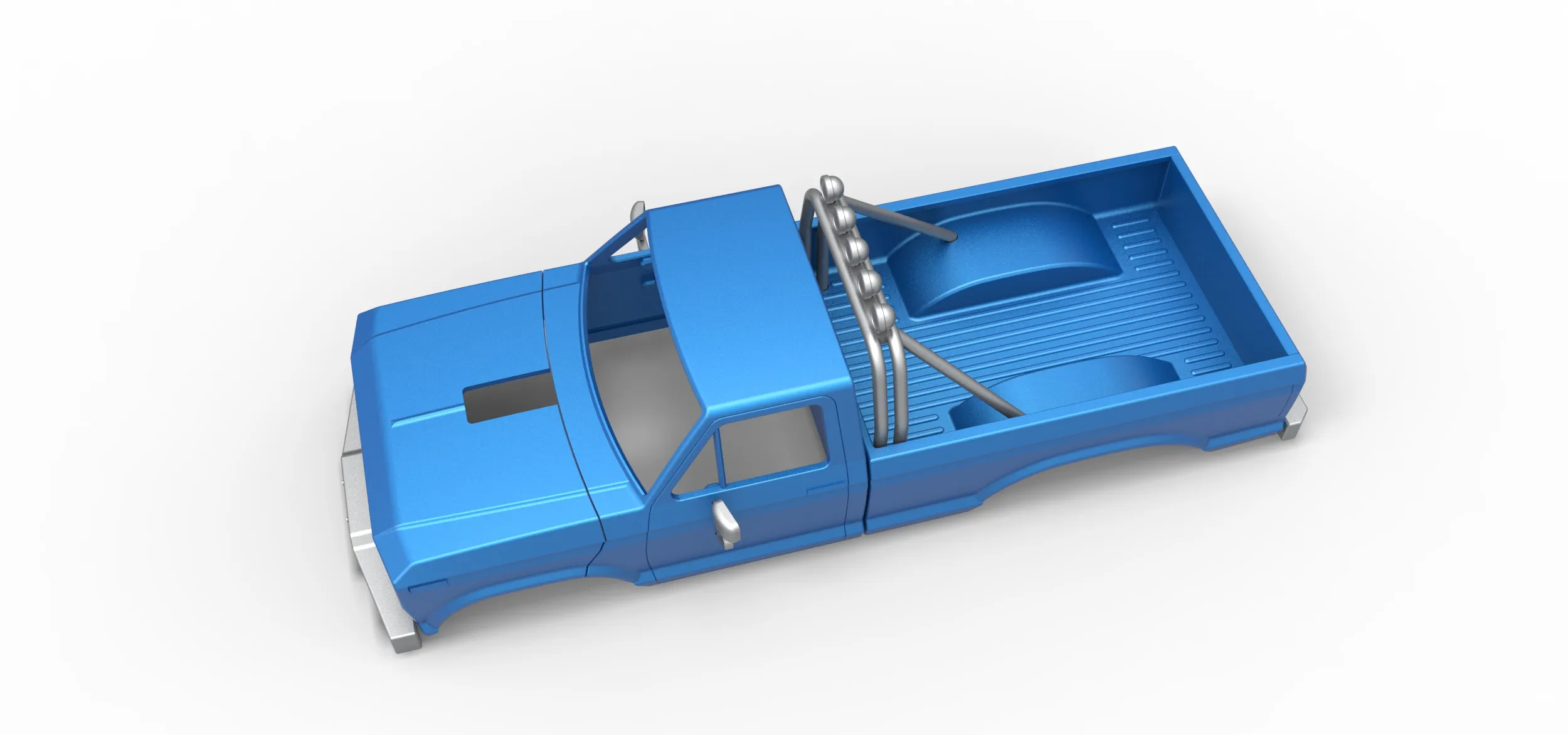 Vehicles & Machinery STL Download - Shell of Vintage Monster Truck ...