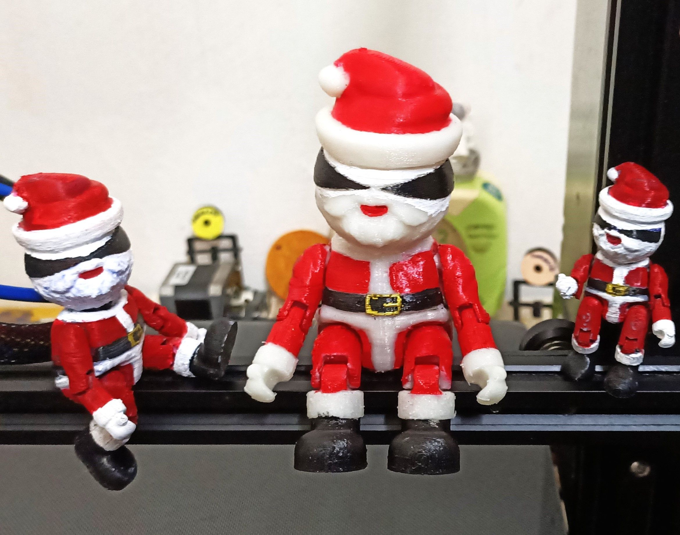 Creality Mascot articulated Santa Cuva | 3D models download | Creality ...