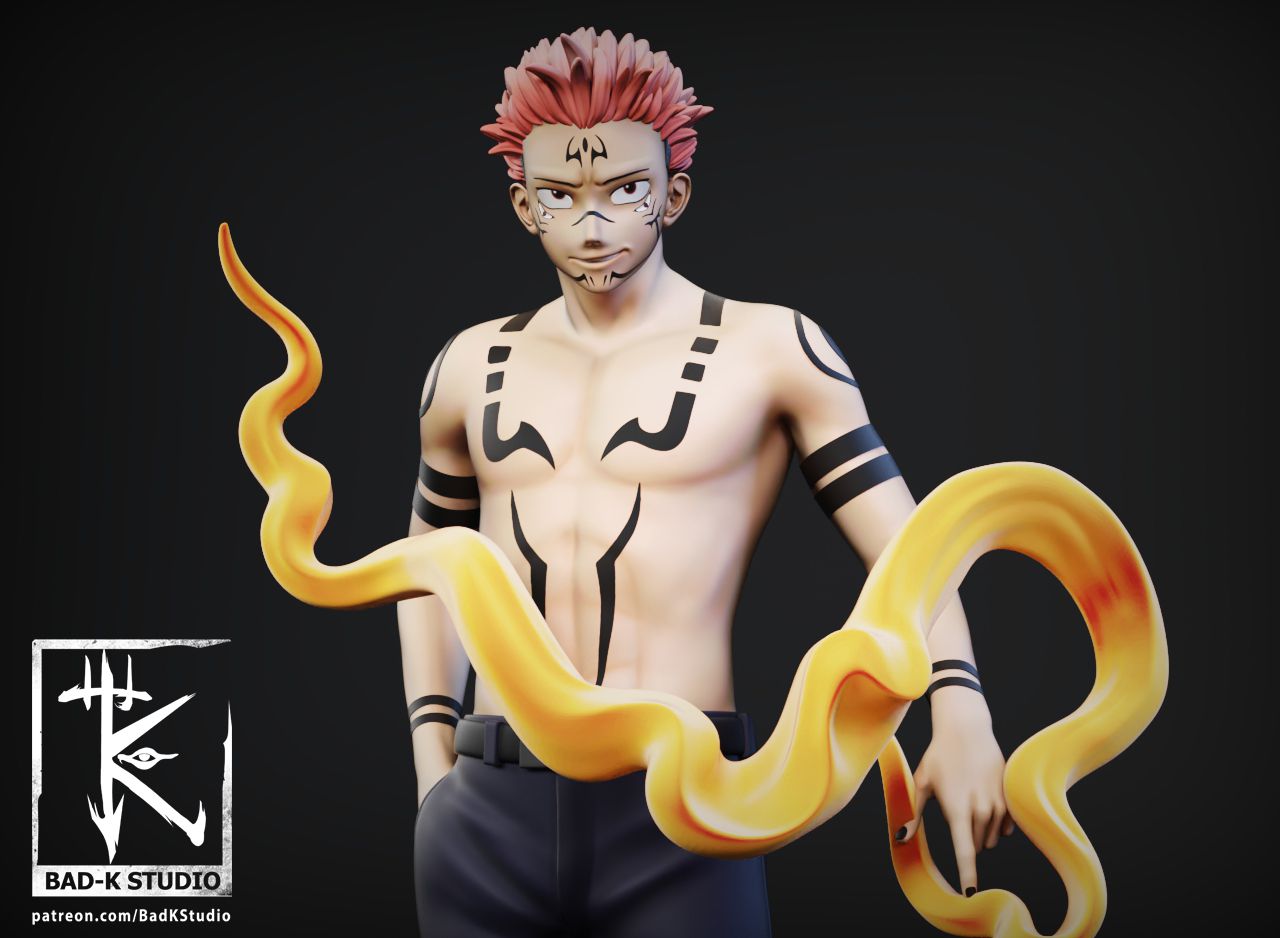 Itadori Yuji - Sukuna Jujutsu Kaisen | 3D models download | Creality Cloud